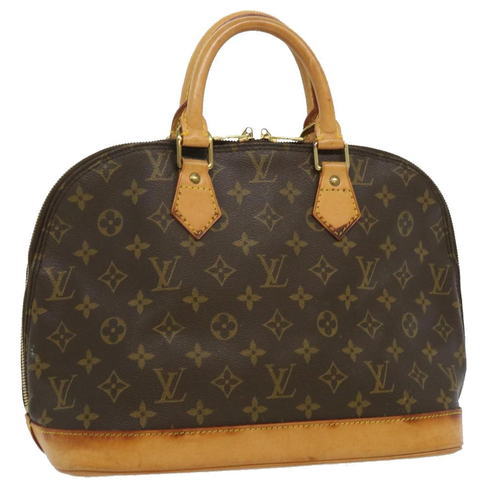 Louis Vuitton Alma Castaño Lienzo ref.672085 - Joli Closet