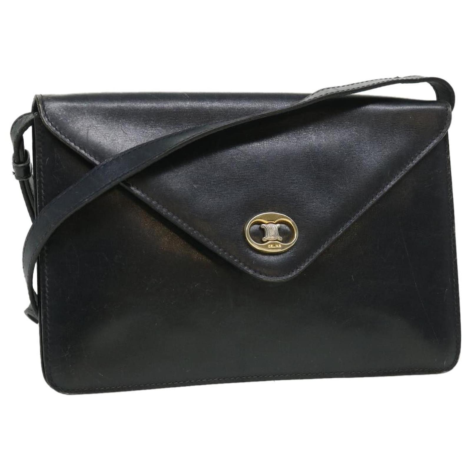 Céline Celine Navy blue Leather ref.672533 - Joli Closet