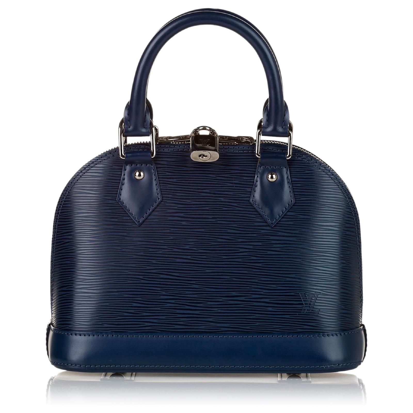 Louis Vuitton Blue Epi Alma BB Leather ref.672982 - Joli Closet