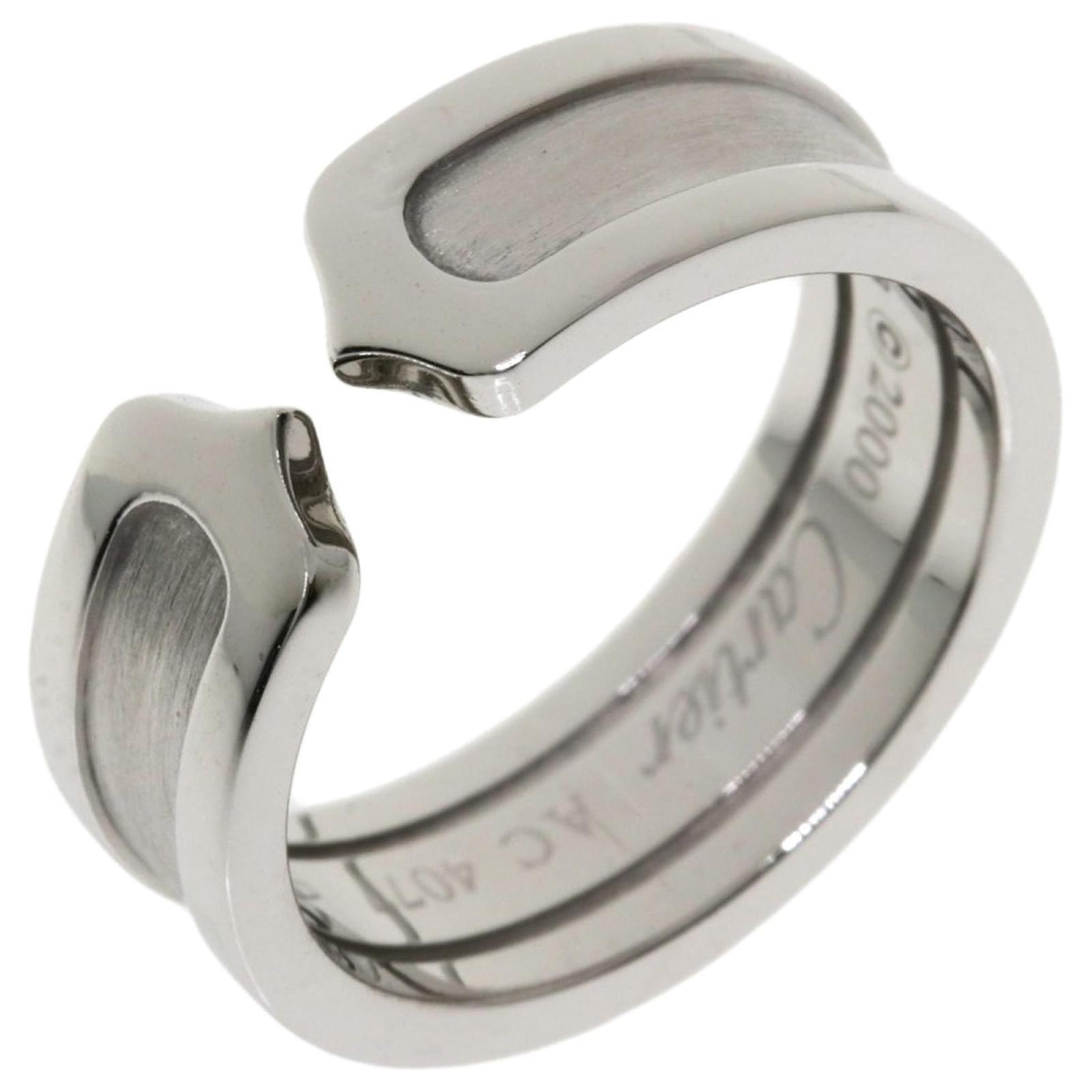 Cartier C2 Silvery White gold ref.JC673241 (Sold) - Joli Closet