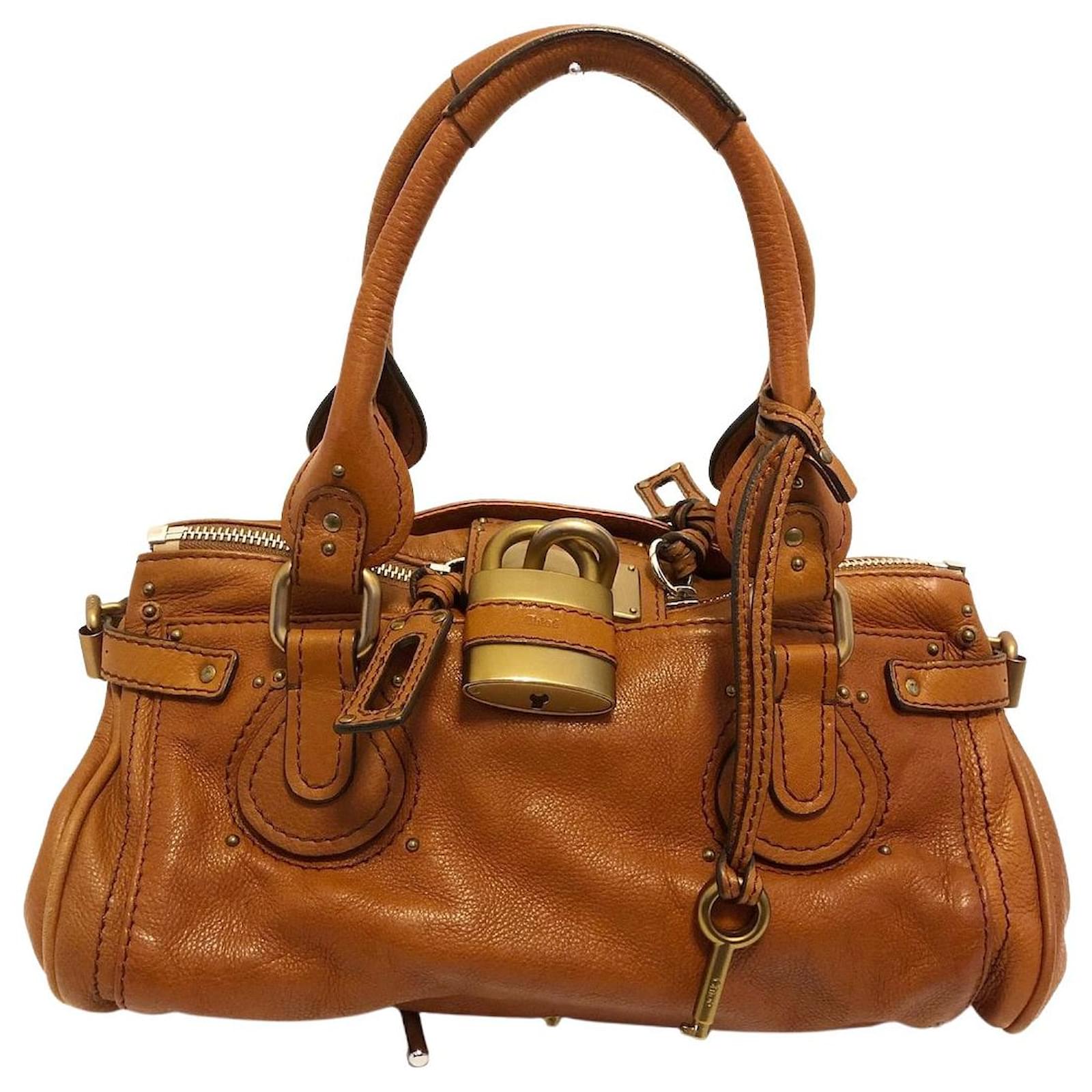 CHLOÉ PADDINGTON Brown Leather ref.673346 - Joli Closet