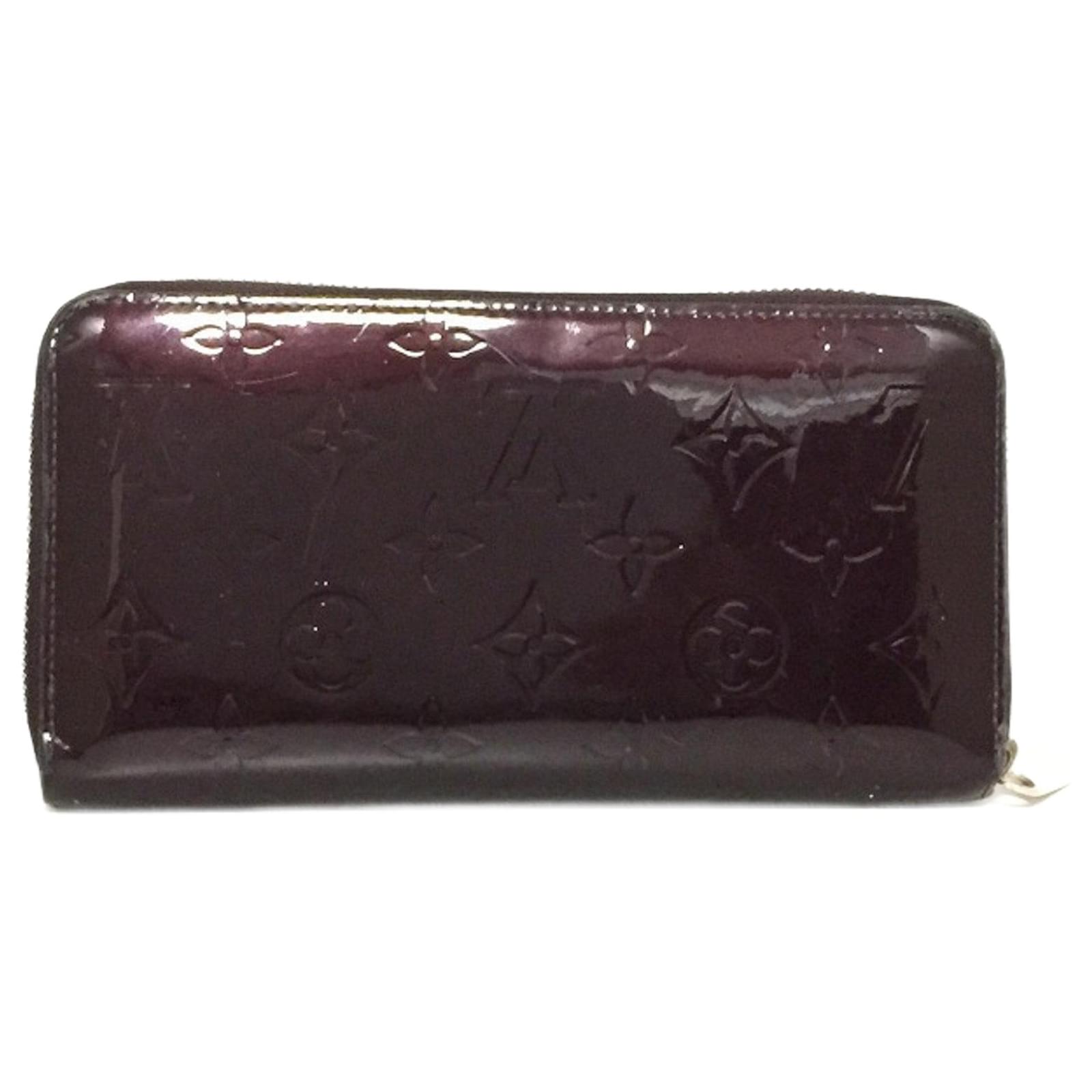 Louis Vuitton Zippy Wallet Brown Patent leather ref.674646 - Joli Closet
