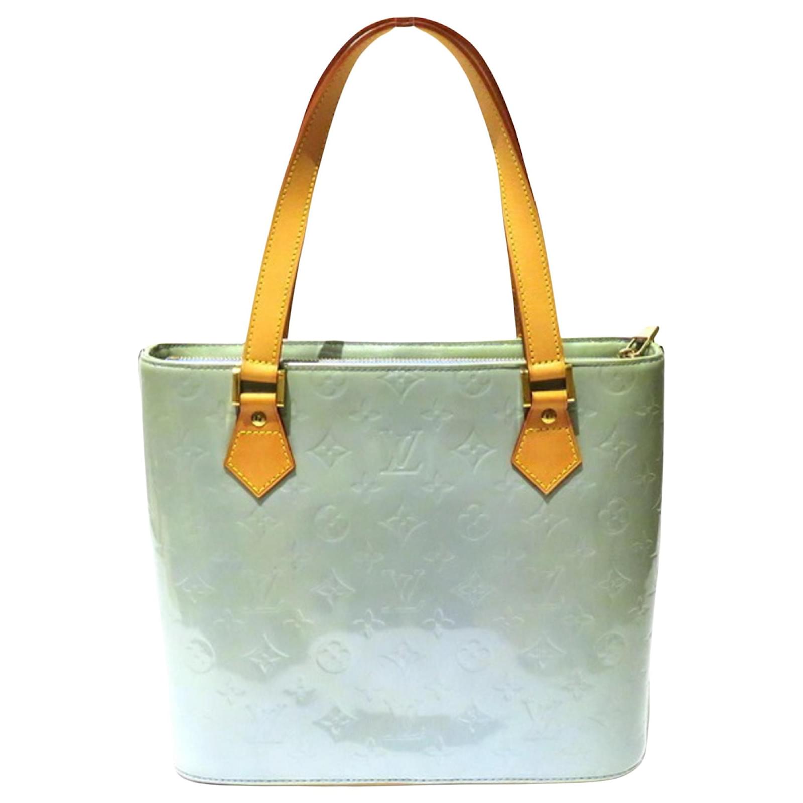Louis Vuitton Houston Light blue Cloth ref.674679 - Joli Closet