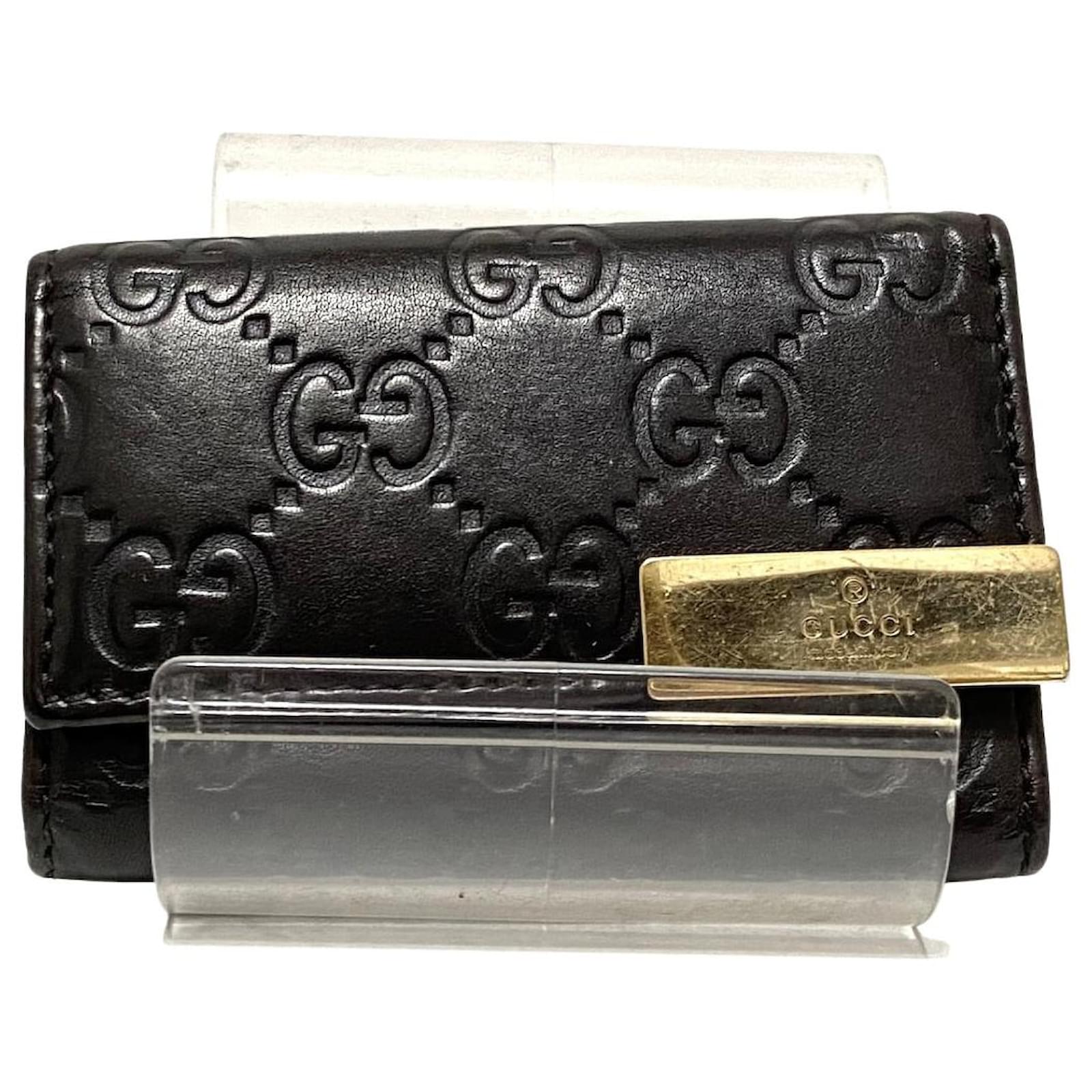 Gucci Shimmer Line Black Leather ref.678057 - Joli Closet