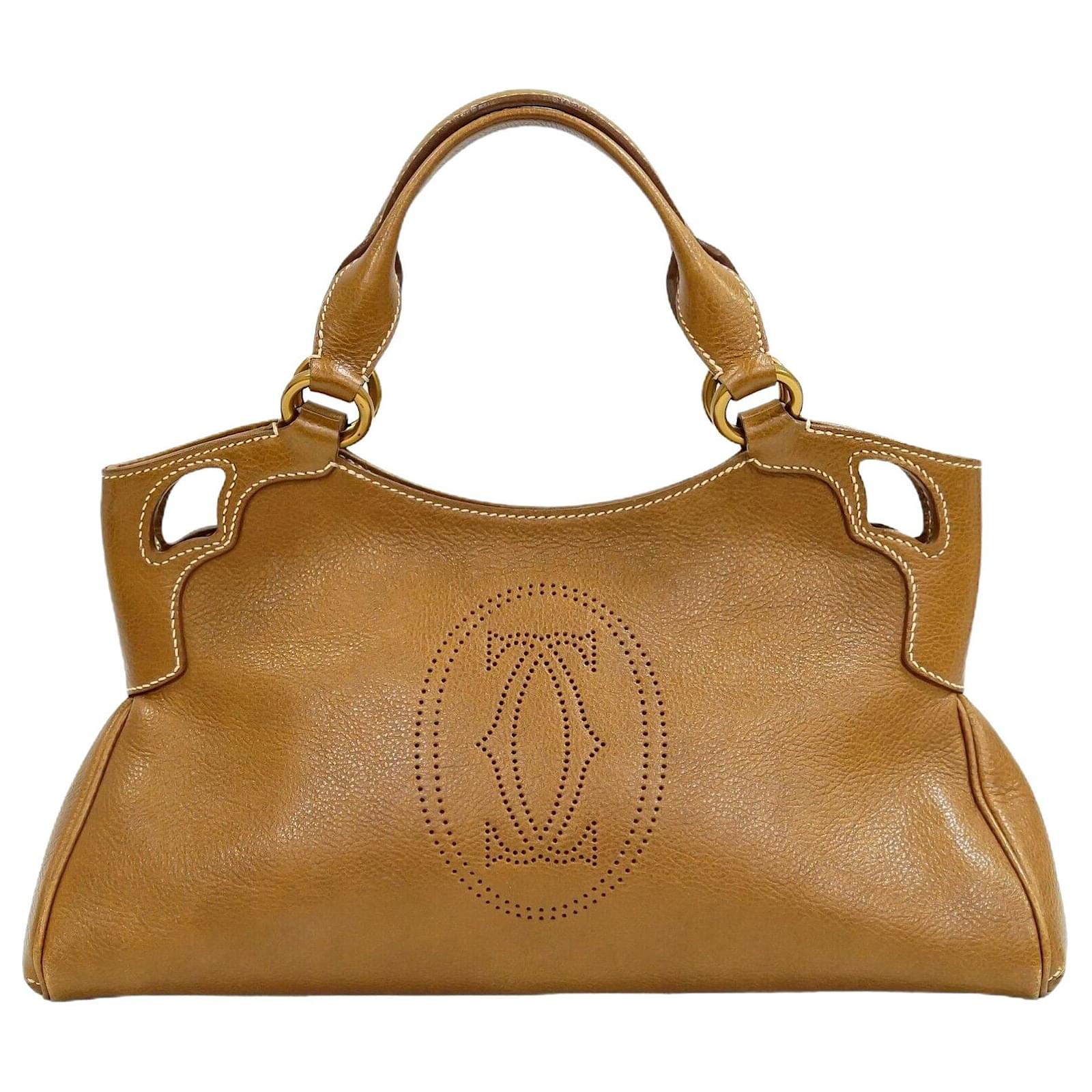 Cartier Marcello Brown Leather ref.678500 - Joli Closet