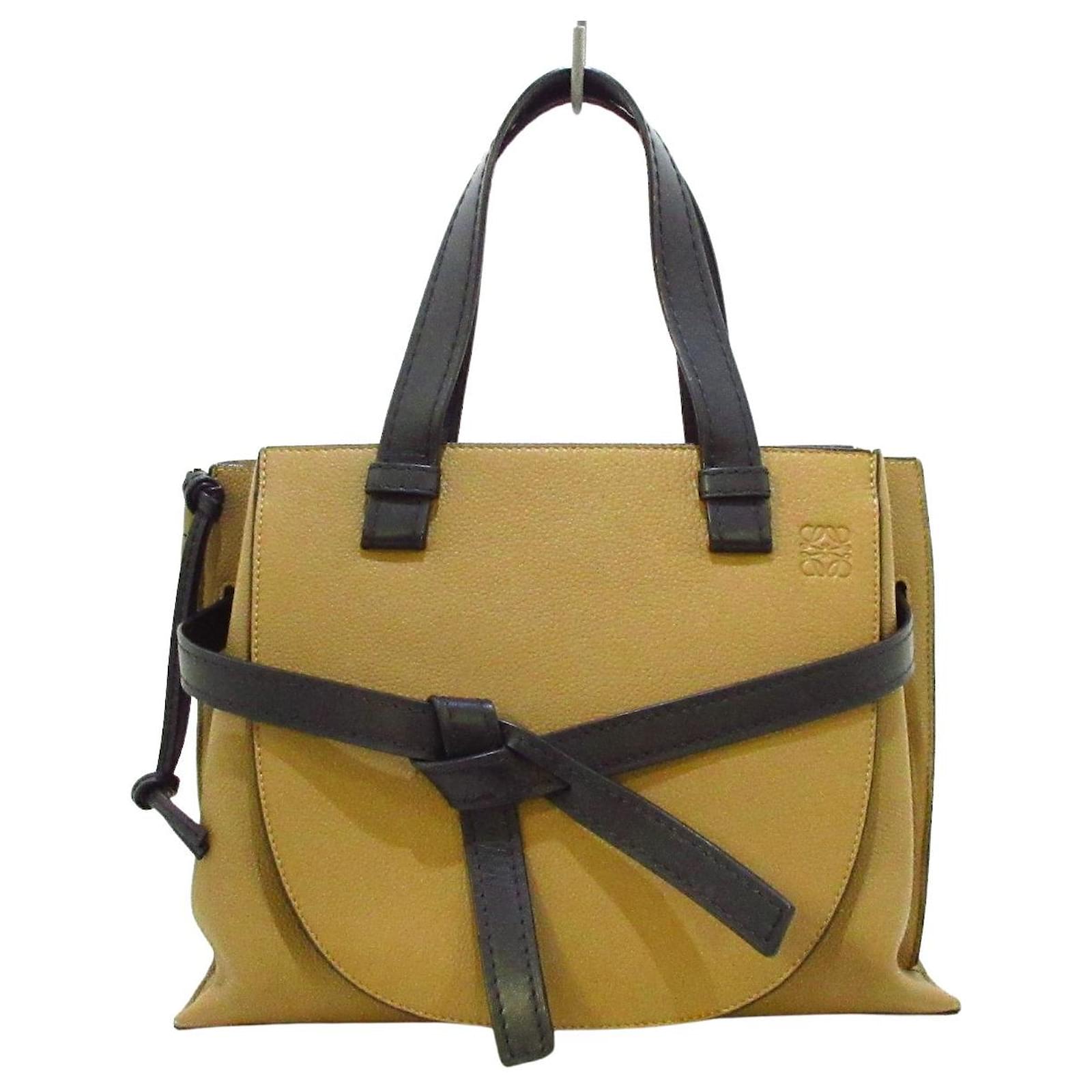 Loewe Gate Beige Leather ref.678641 - Joli Closet