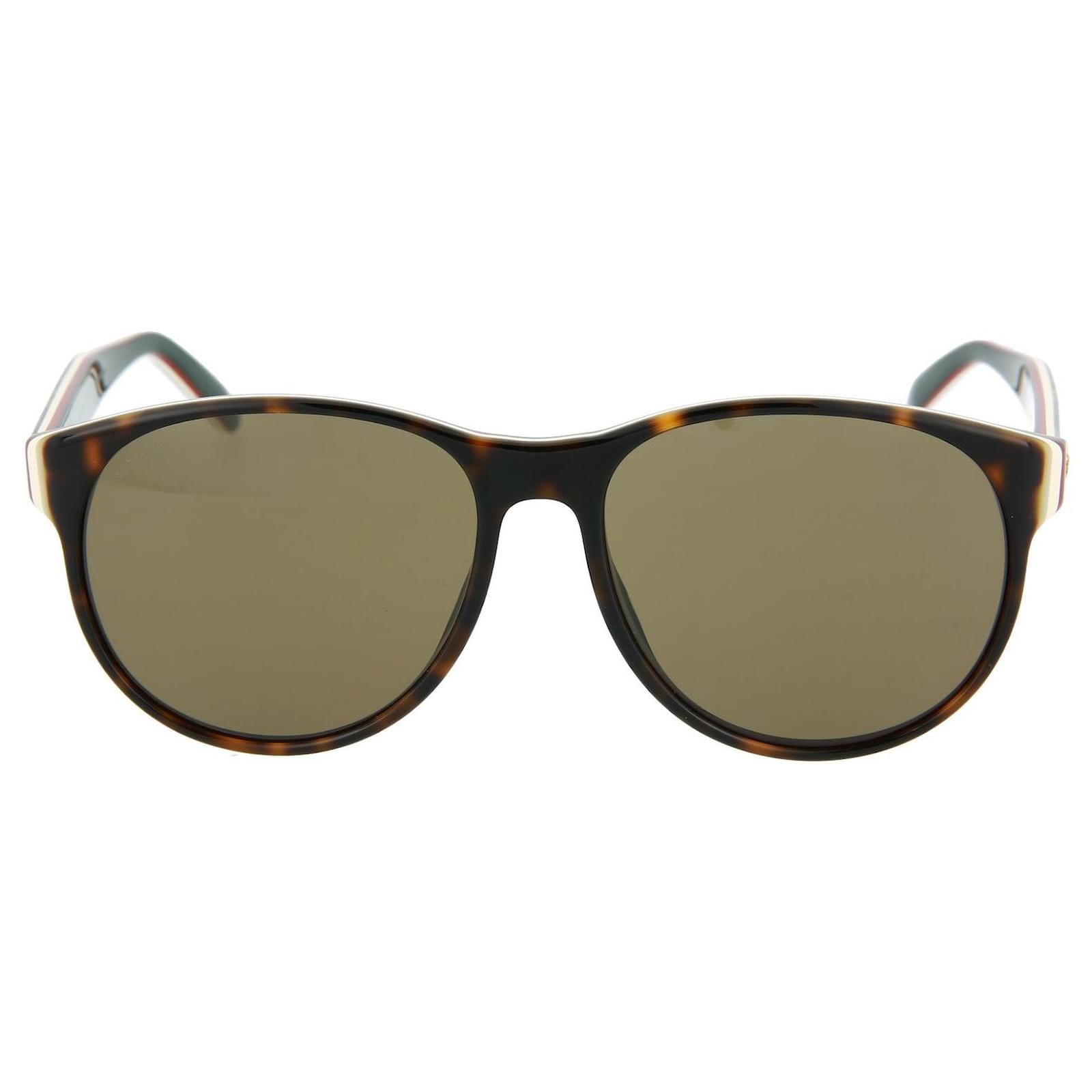 Gucci Round-Frame Acetate Sunglasses Cellulose fibre ref.679024 - Joli ...