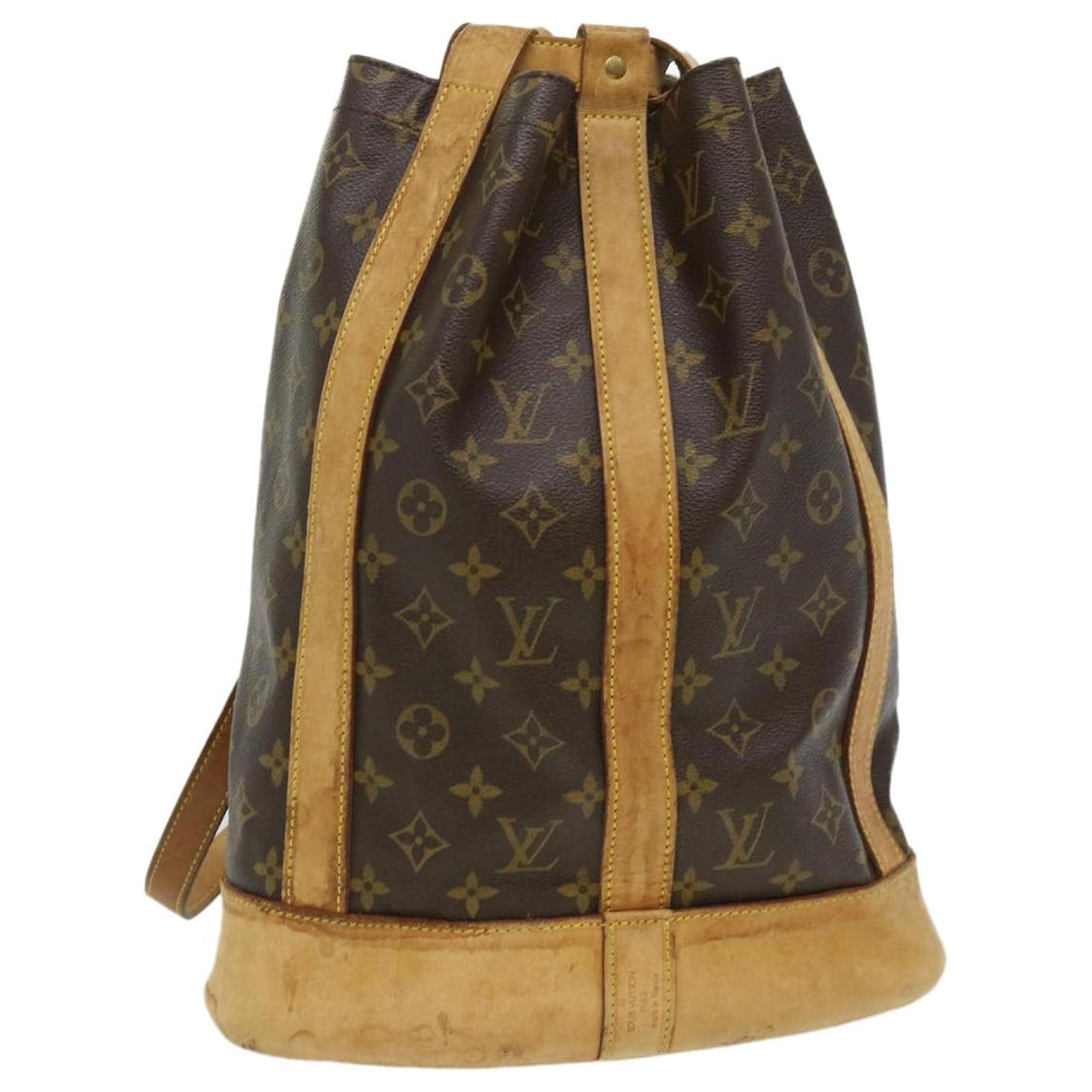 Louis Vuitton Randonnée Toile Marron ref.680279 - Joli Closet