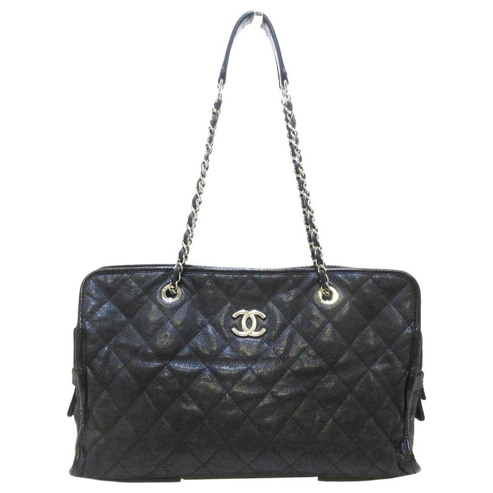 Chanel French Riviera Black Leather ref.681425 - Joli Closet