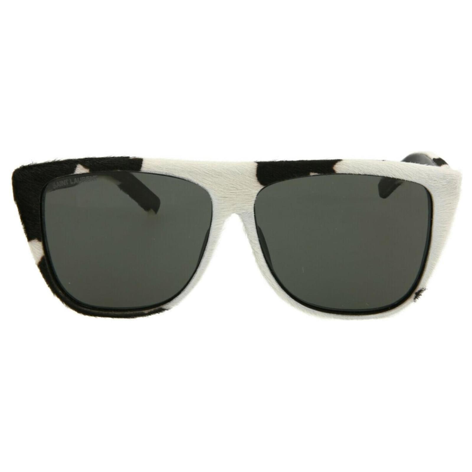 Saint Laurent Square Frame Acetate Sunglasses Multiple Colors Cellulose
