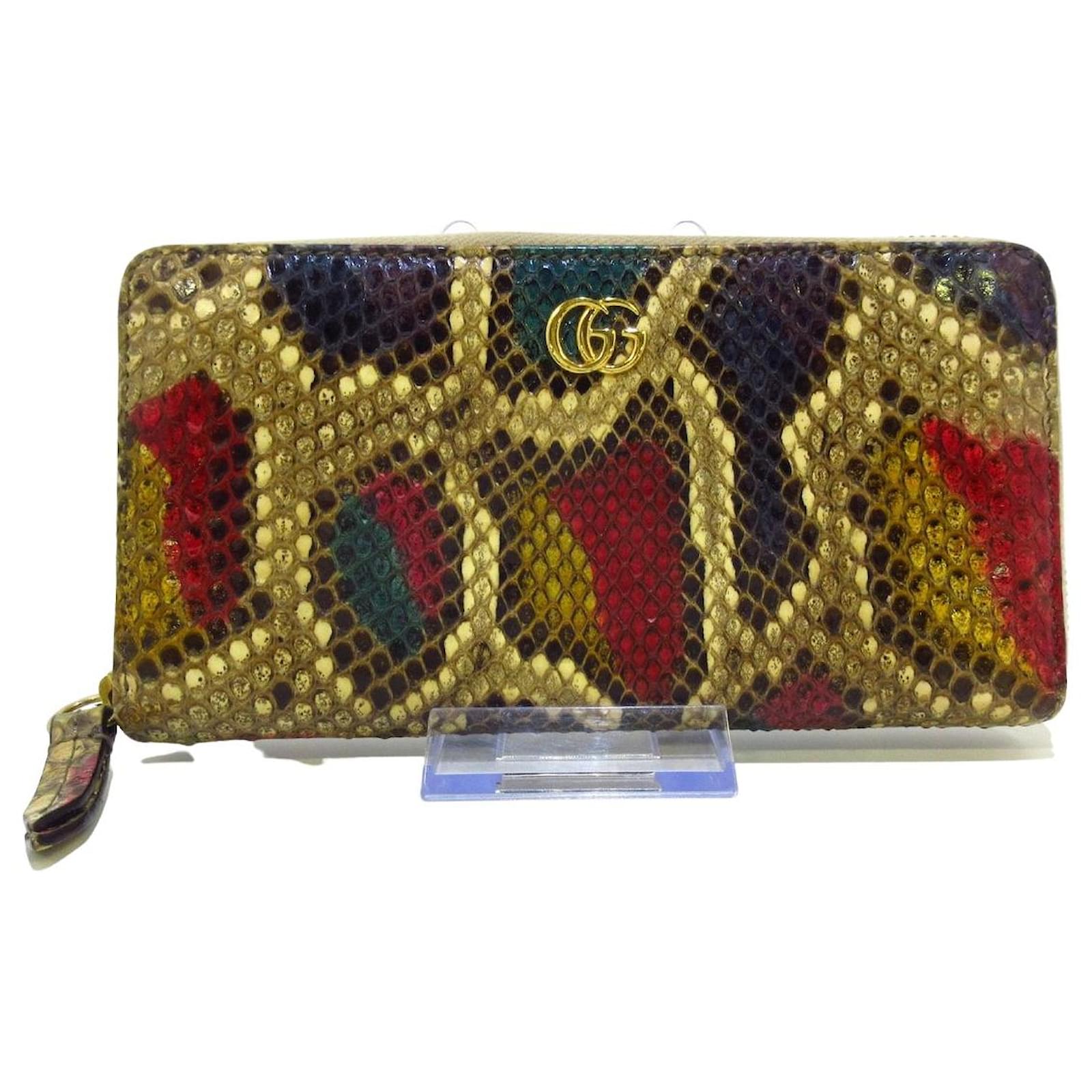 Gucci GG Marmont Cuirs exotiques Multicolore ref.681924 - Joli Closet