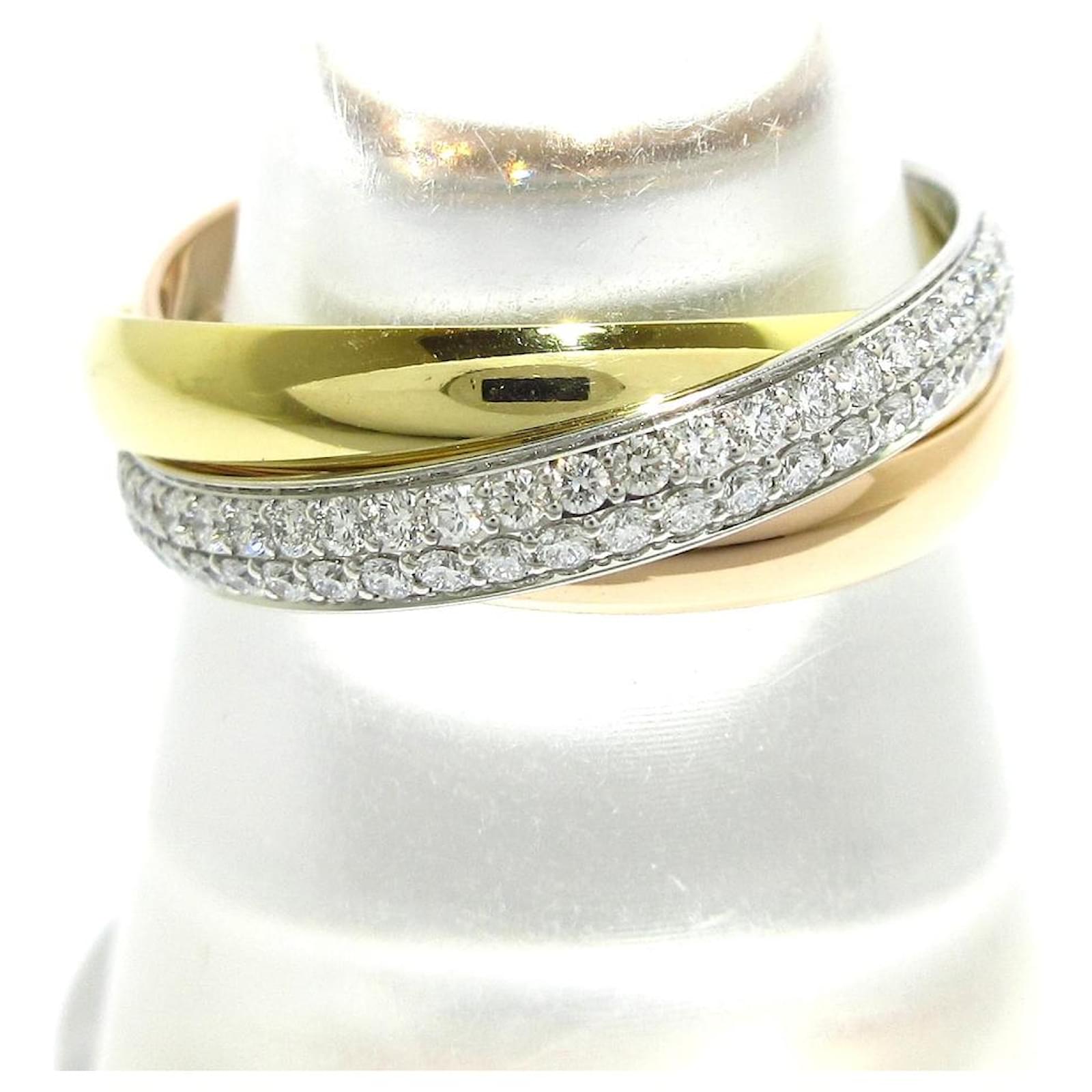 Love Cartier Trinité Or jaune Doré ref.684379 - Joli Closet