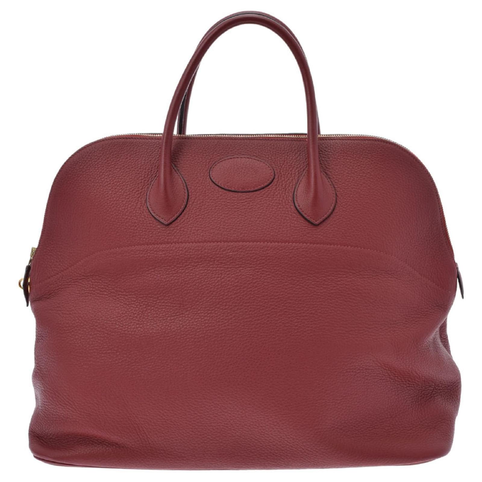 Hermès Bolide Red Leather ref.684380 - Joli Closet