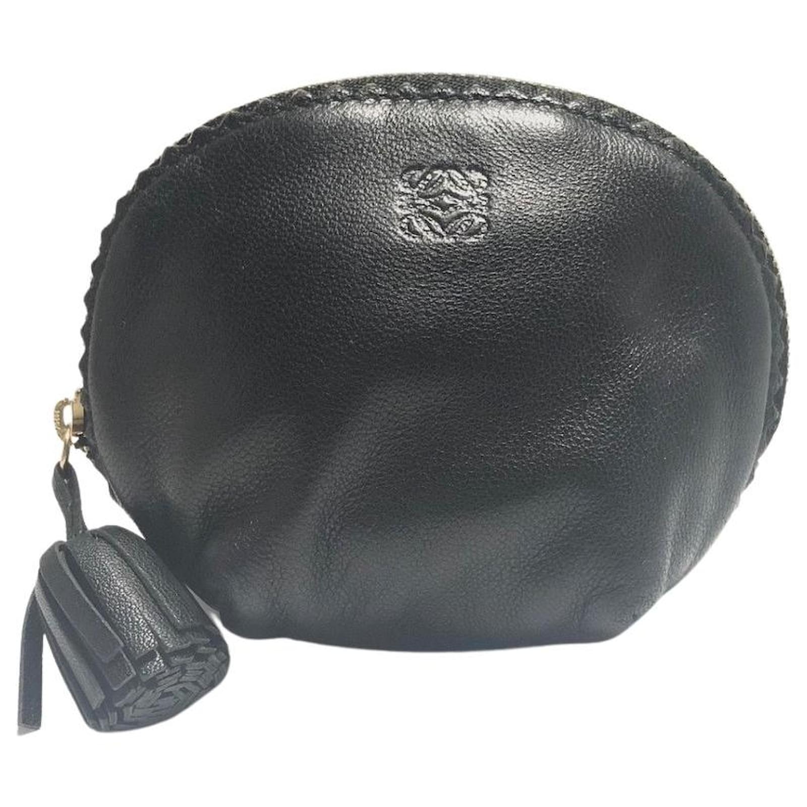 Loewe Black Leather ref.684542 - Joli Closet