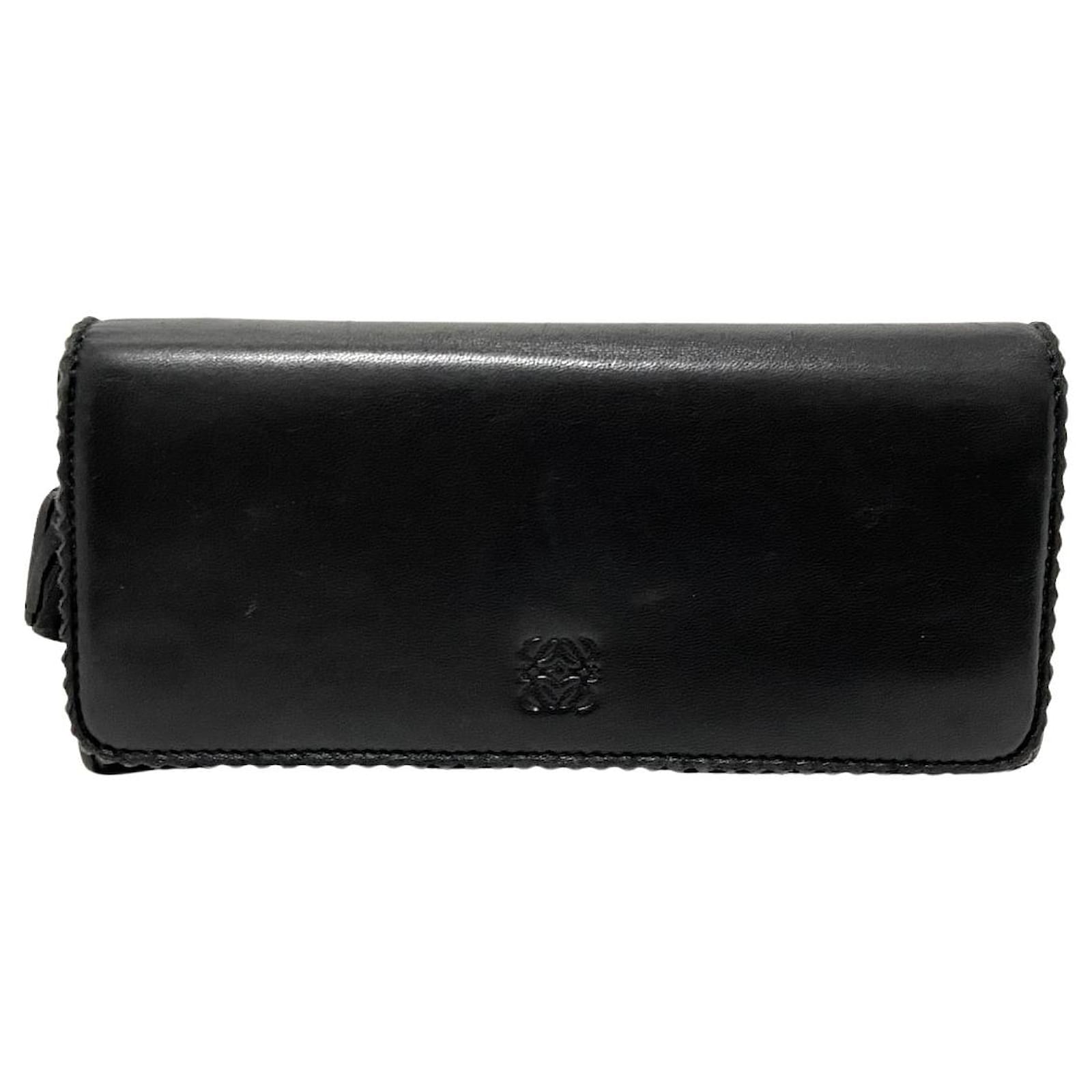 Loewe Black Leather ref.684620 - Joli Closet