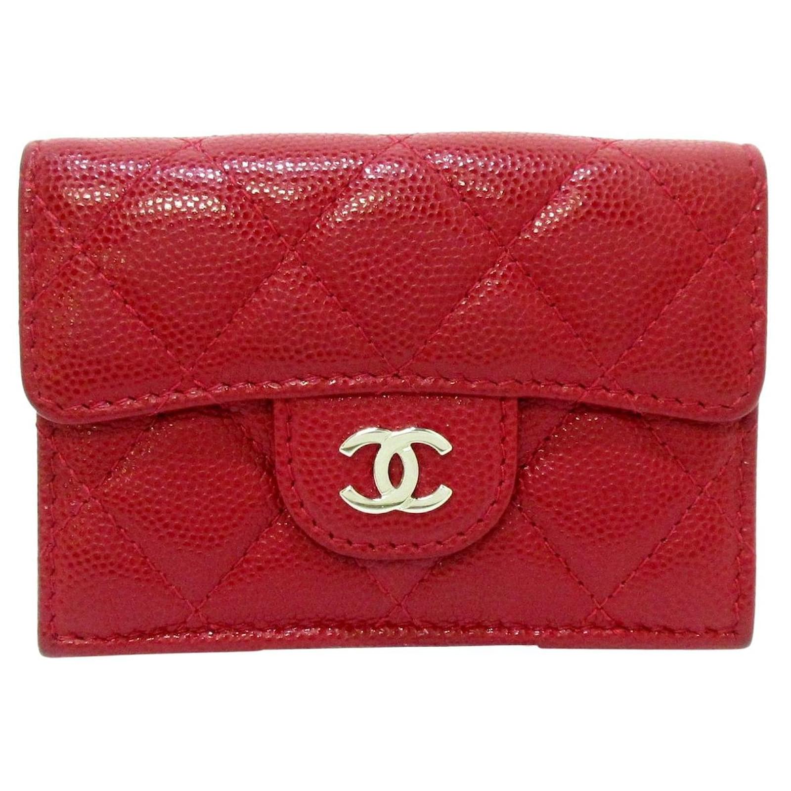Chanel Matrasse Red Leather ref.685027 - Joli Closet