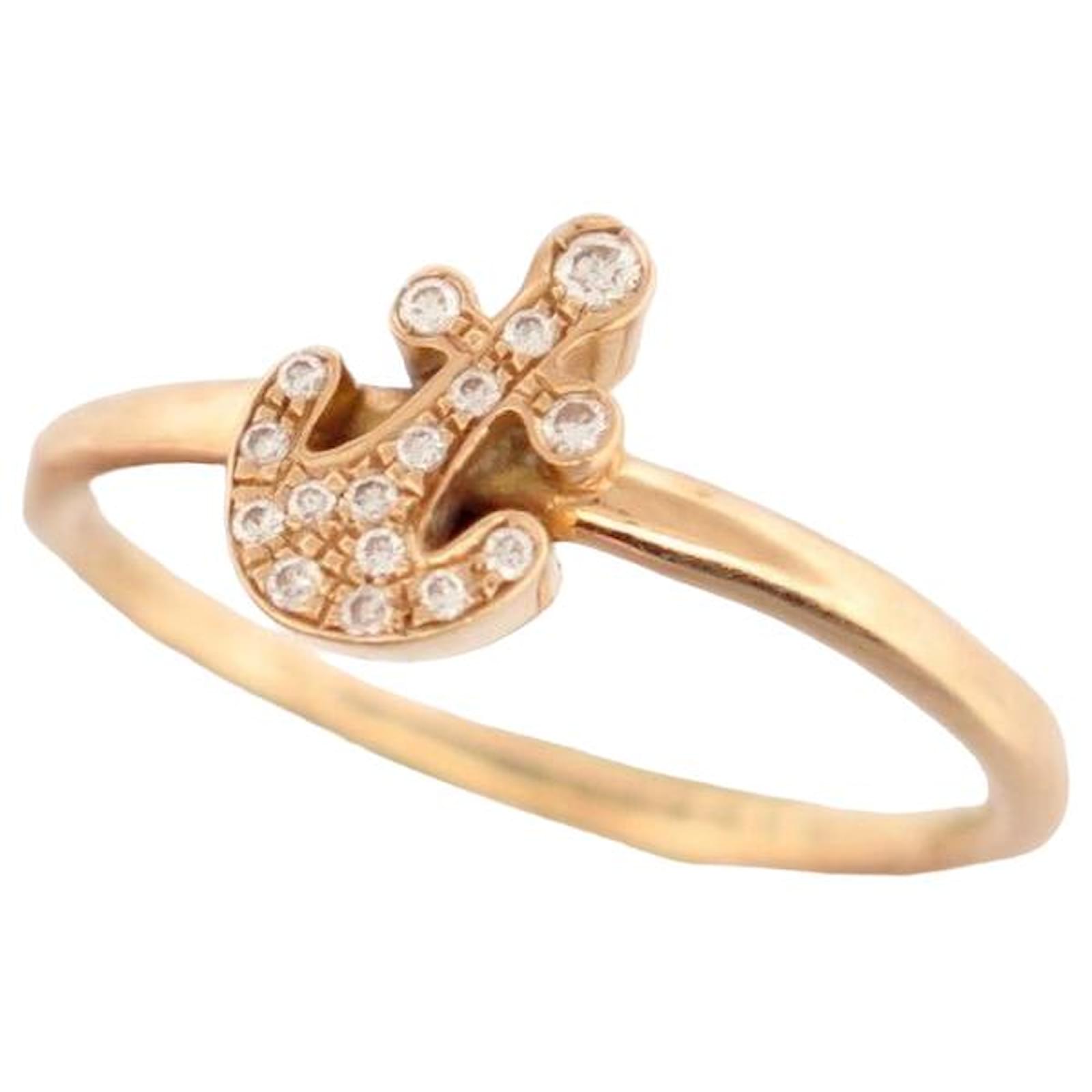 NEUER KATE MOSS RING FÜR FRED ANCHOR GRÖSSE 50 In Roségold 18K ...