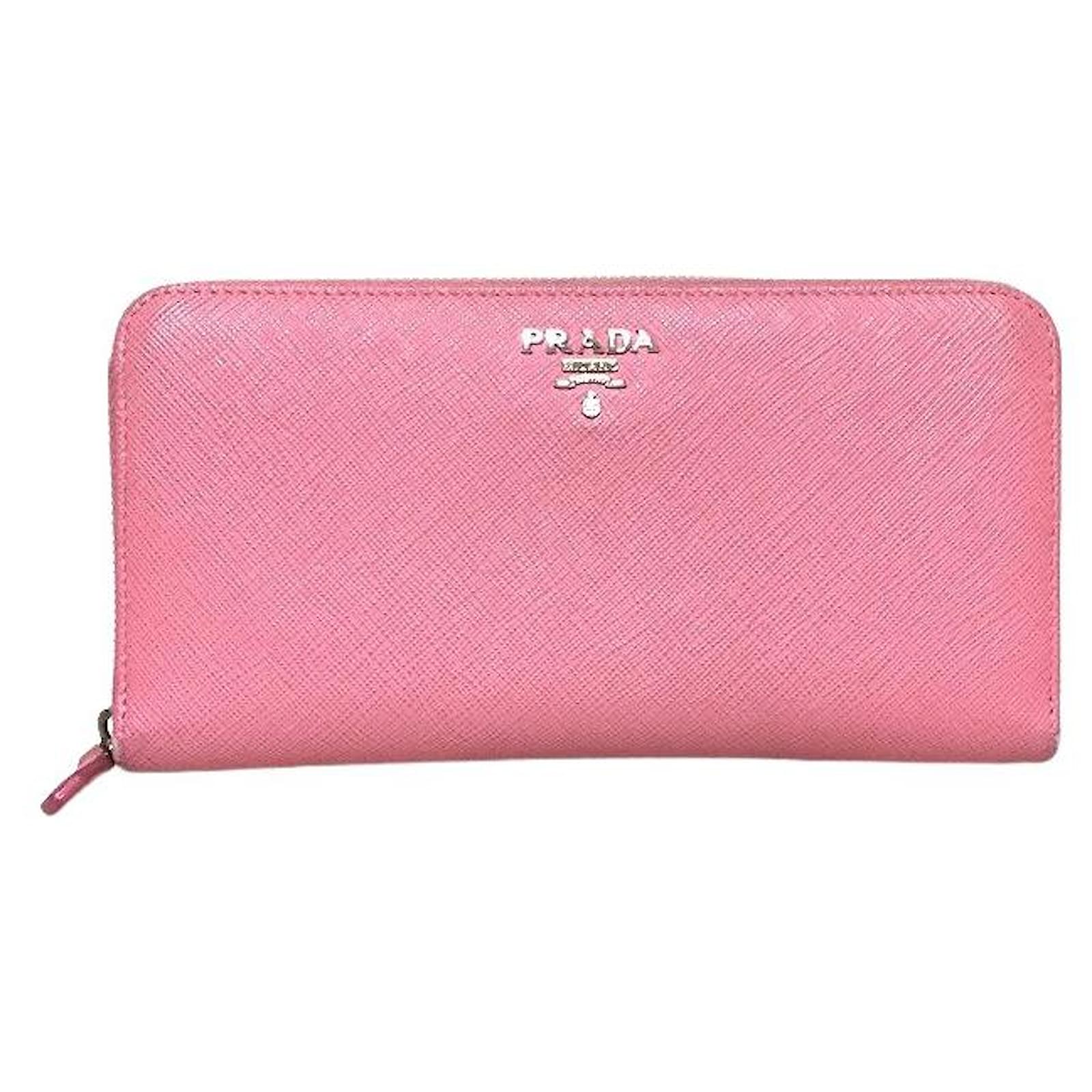 Prada Cuir Rose ref.685563 - Joli Closet