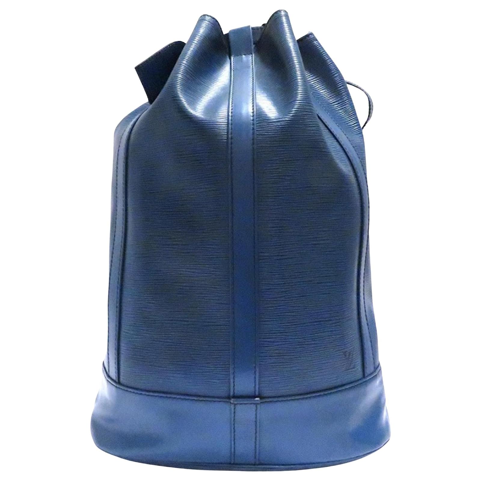 Louis Vuitton Randonnée Blue Leather ref.685600 - Joli Closet