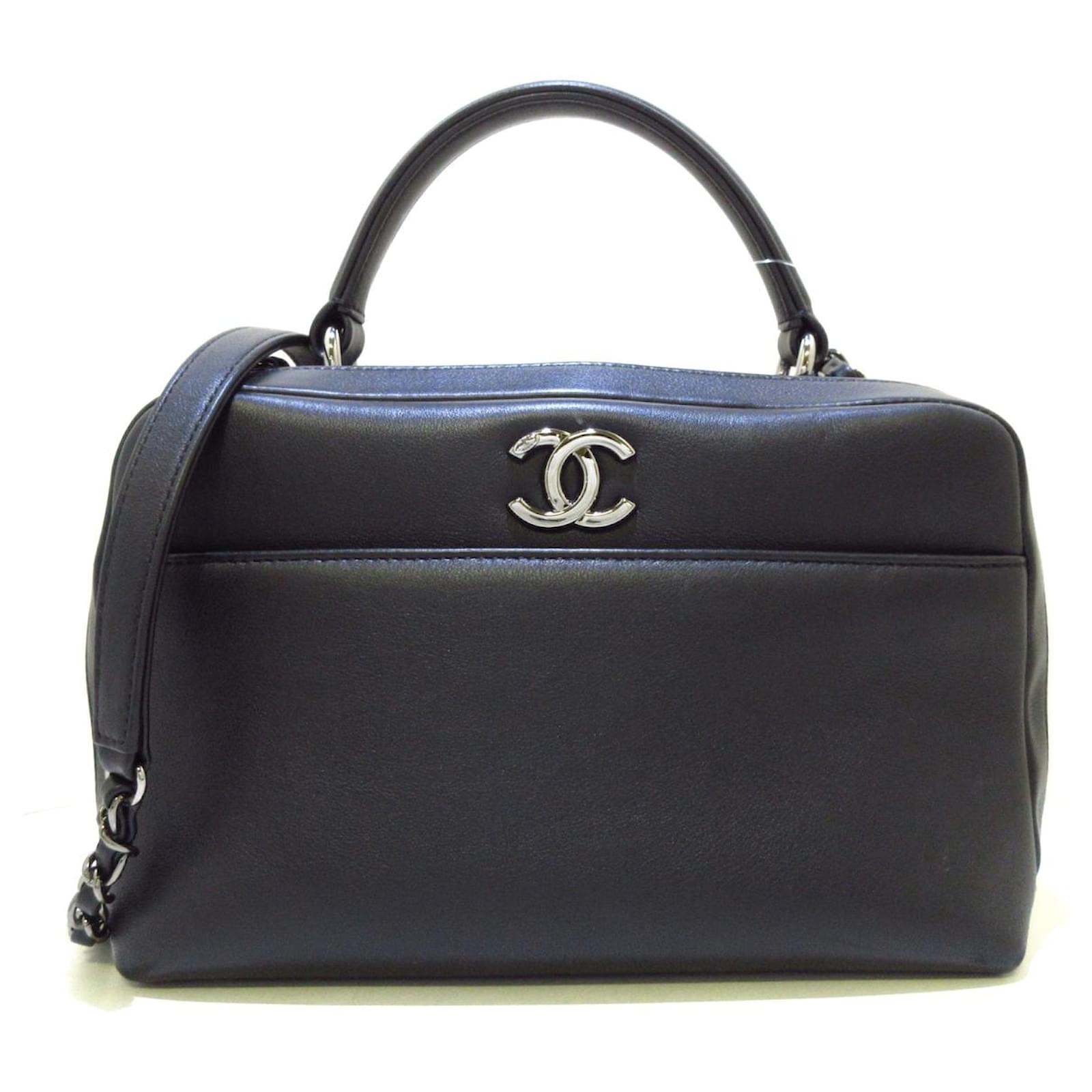 Chanel Trendy CC Black Leather ref.685869 - Joli Closet