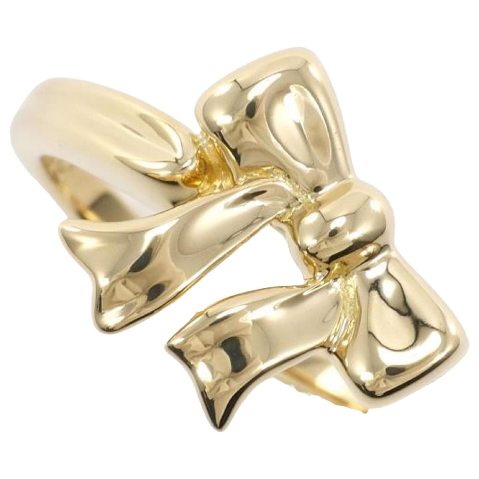 TIFFANY & CO. ribbon Golden Yellow gold ref.686024 - Joli Closet