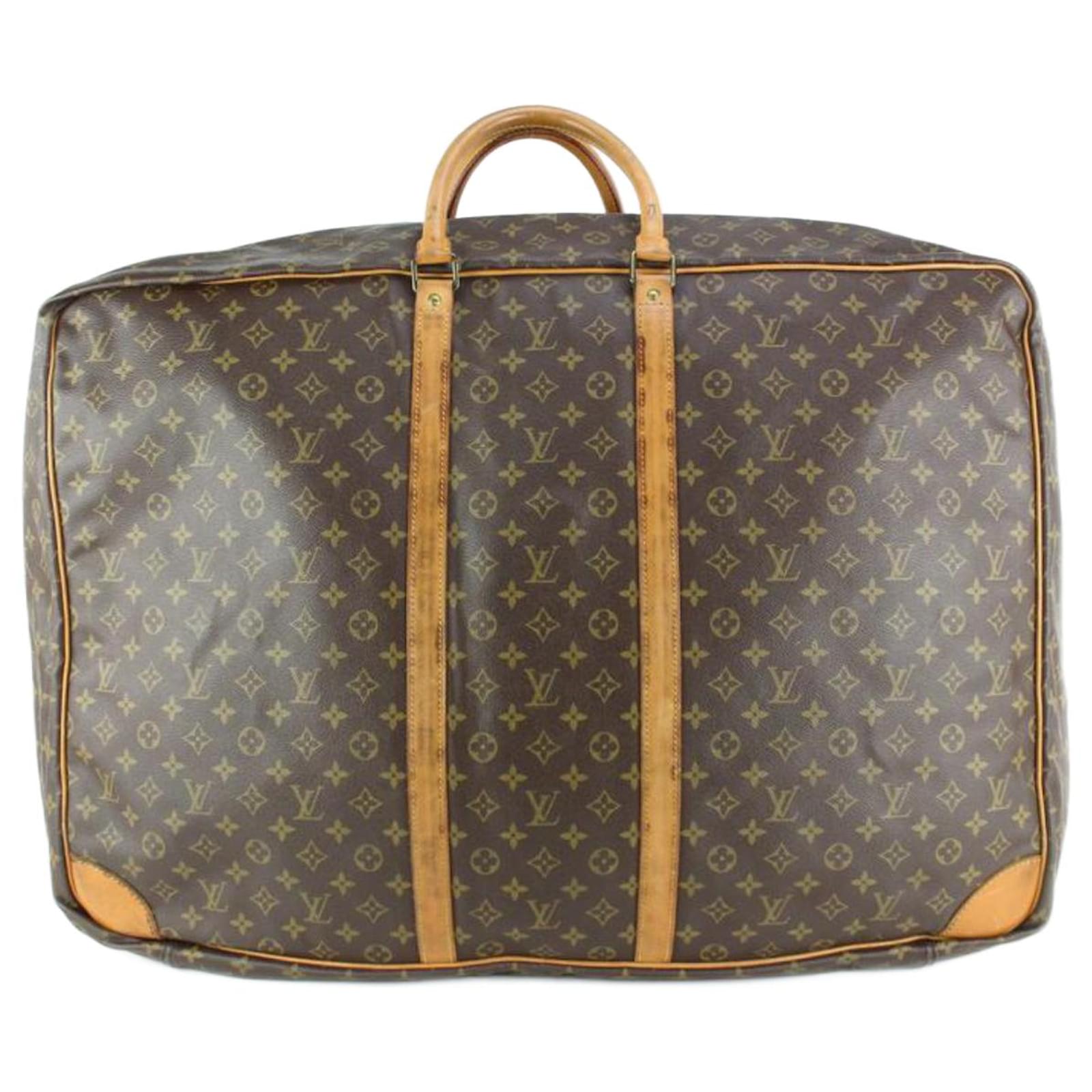 Louis Vuitton Monogram Sirius 70 Soft Suitcase Luggage Leather ref ...