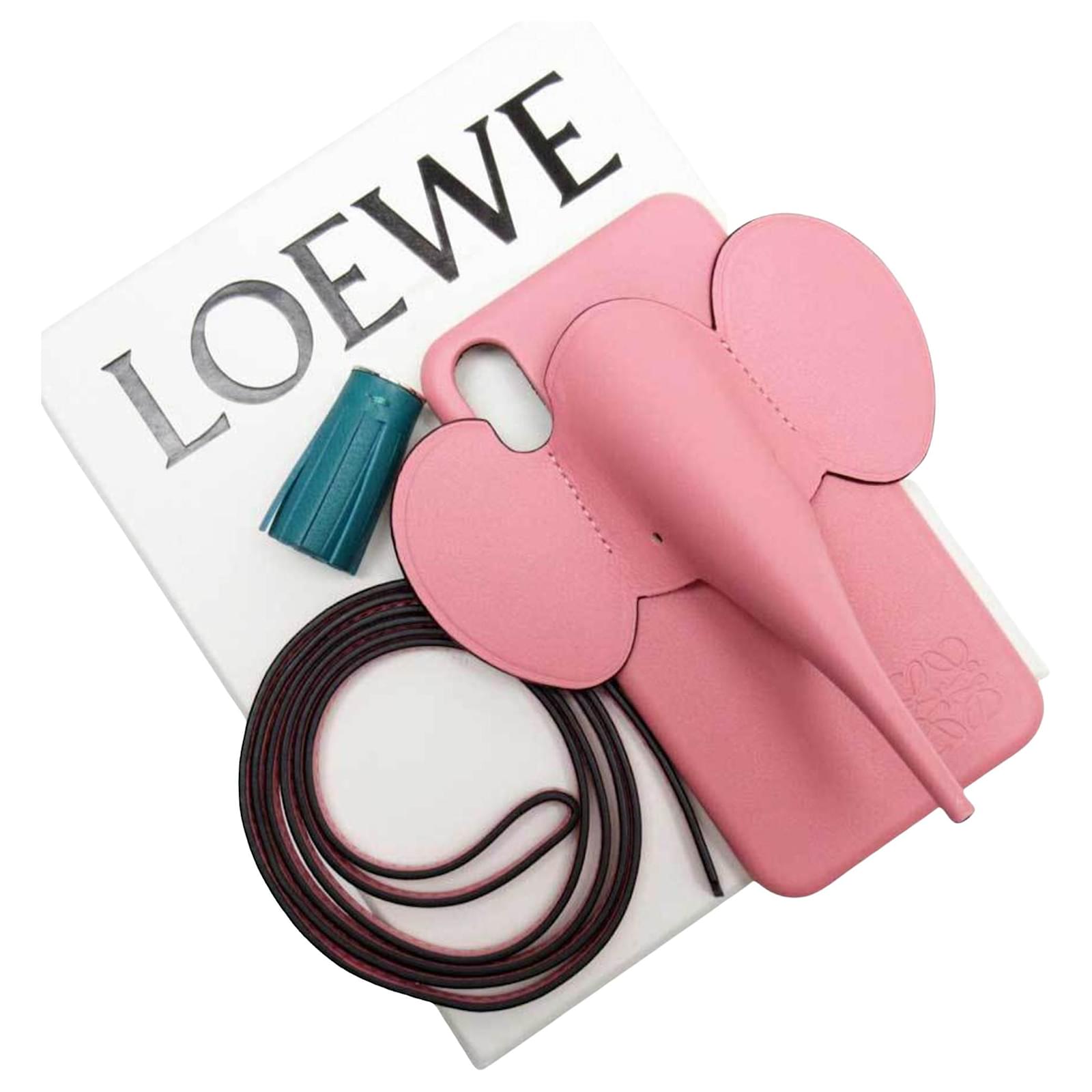 Loewe Elephant Pink Pony-style calfskin ref.687702 - Joli Closet