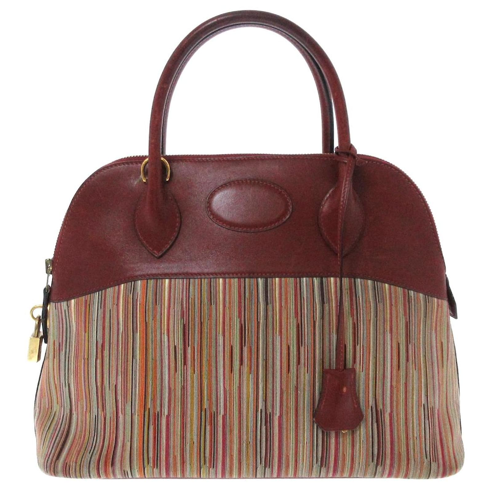 Hermès Hermes Bolide Red Leather ref.688379 - Joli Closet