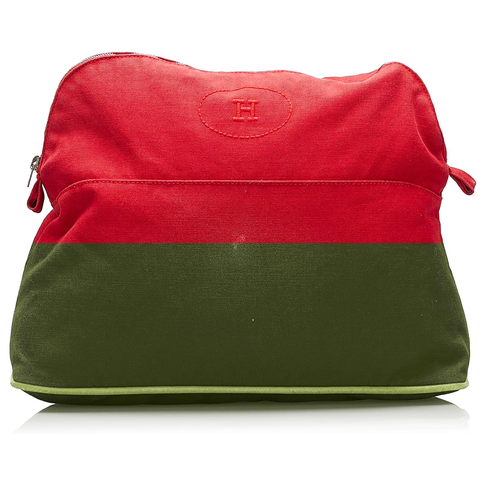 Hermès Hermes Red Bolide Pouch Cloth Cloth ref.691388 - Joli Closet