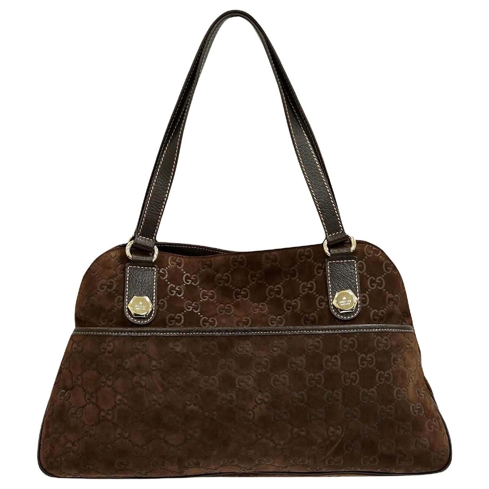Gucci -- Brown Suede ref.692393 - Joli Closet