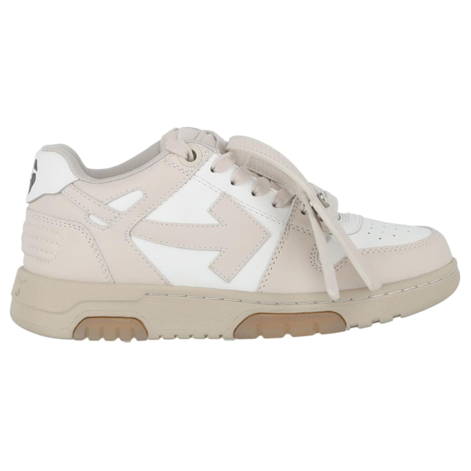 Off White Baskets basses blanc cassé "Out of Office" Beige ref.692709 ...