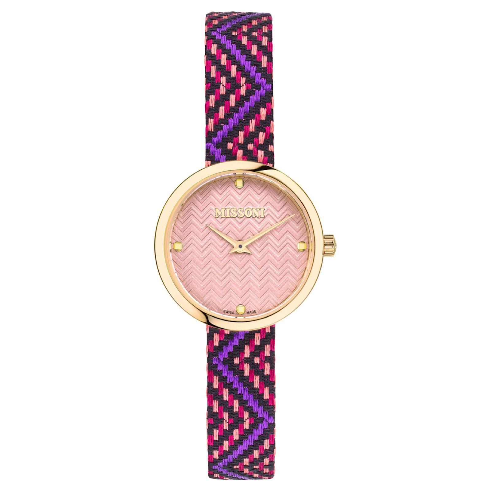 Missoni M1 Bracelet Watch Golden Metallic ref.693821 - Joli Closet