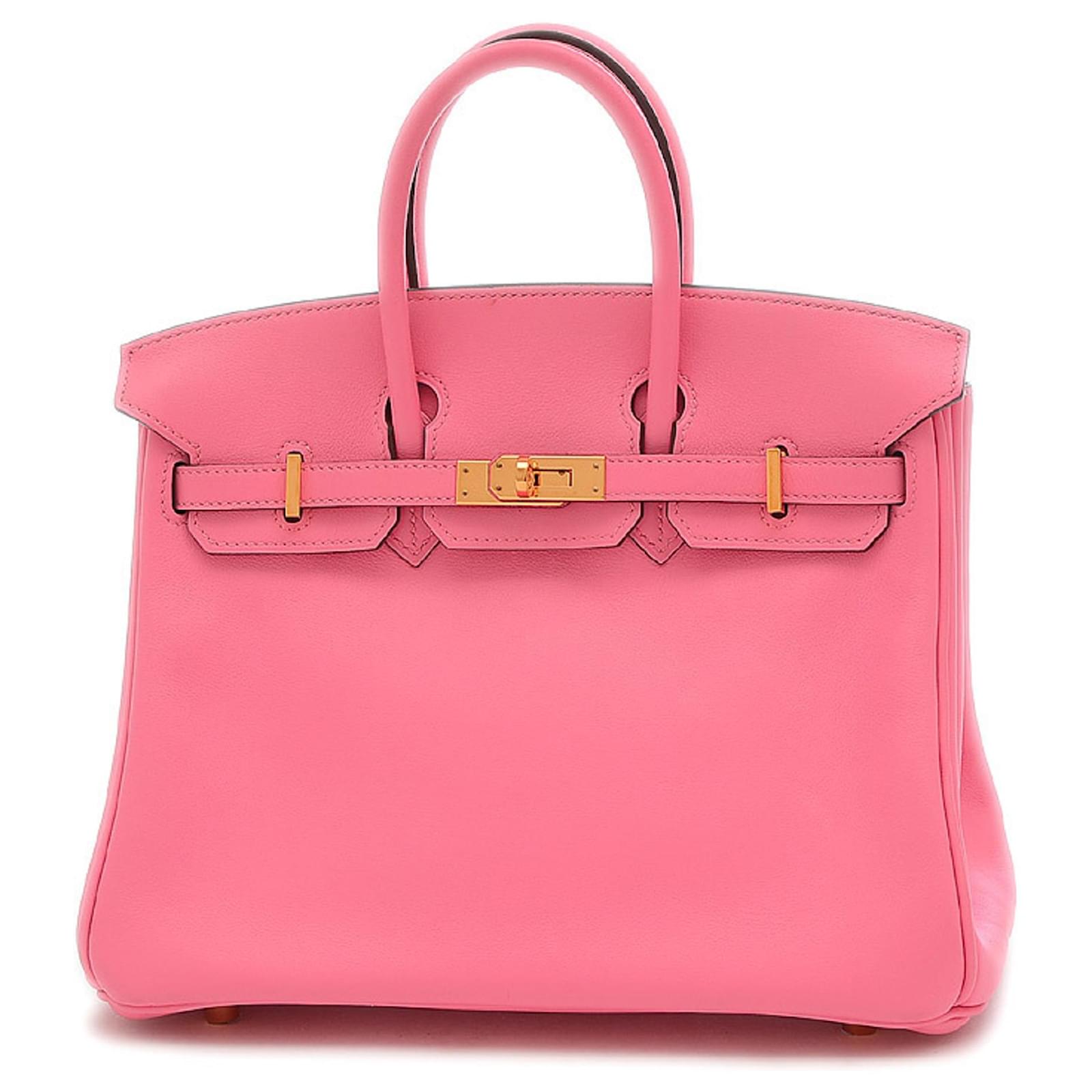 Hermès HERMES BIRKIN 25 Pink Leather ref.694342 - Joli Closet