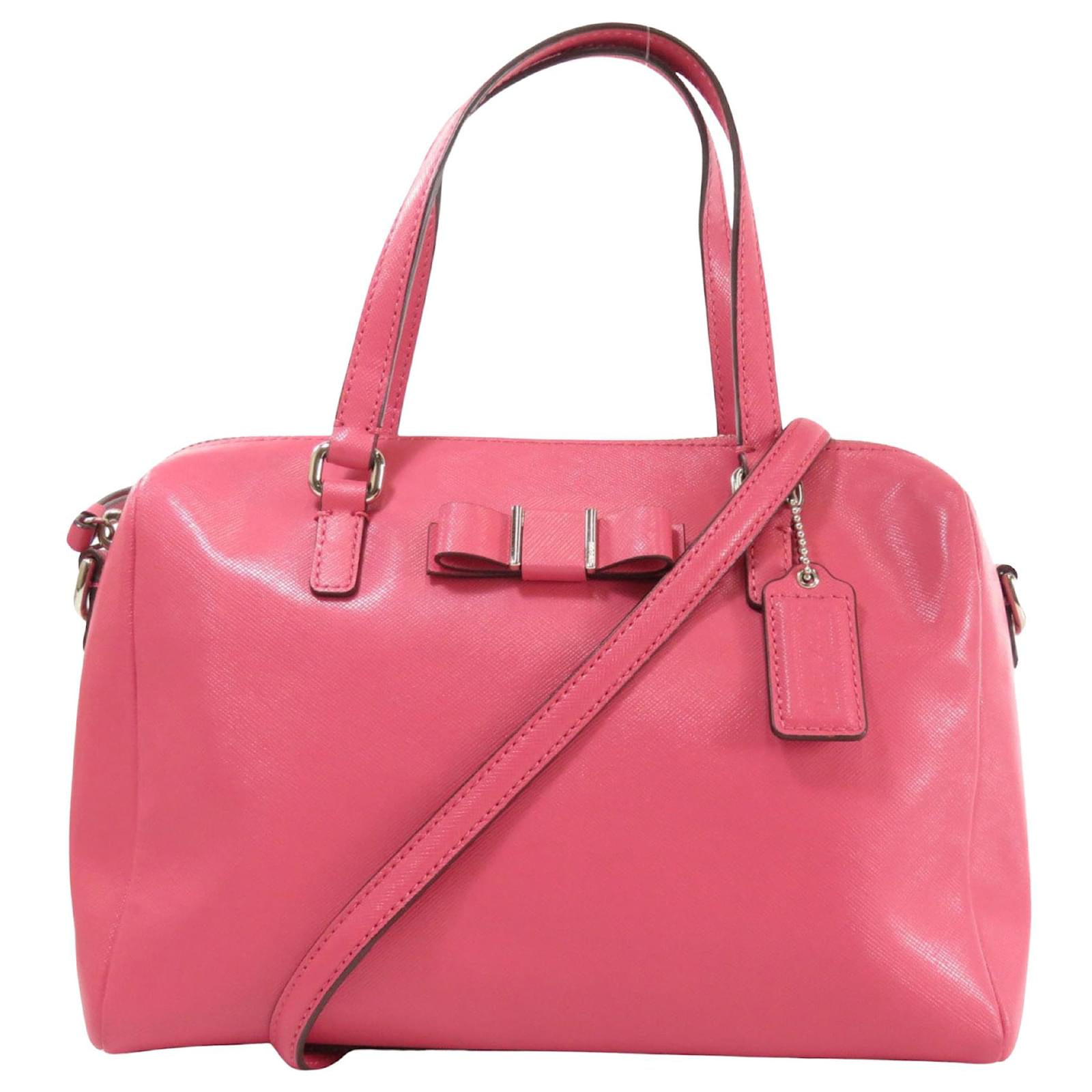 Coach Pink Leather ref.695085 - Joli Closet