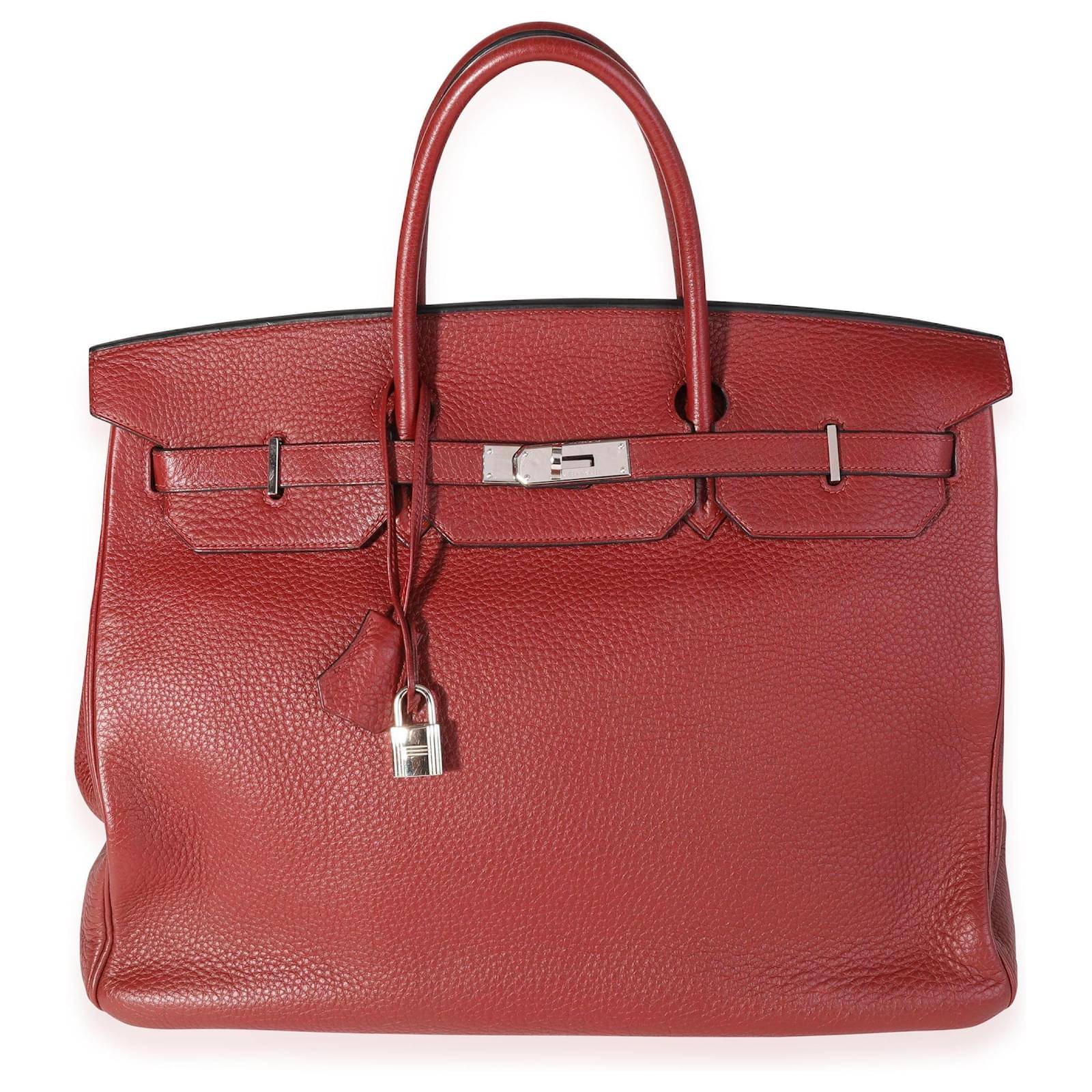 Hermès Hermes Rouge H Clemence Birkin 40 Phw Red ref.698173 - Joli Closet