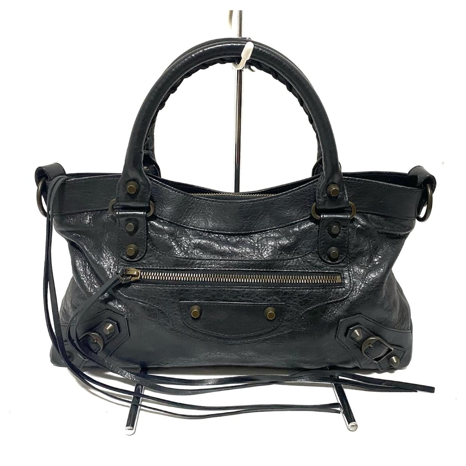 Balenciaga The first Black Leather ref.JC699913 (Sold) - Joli Closet