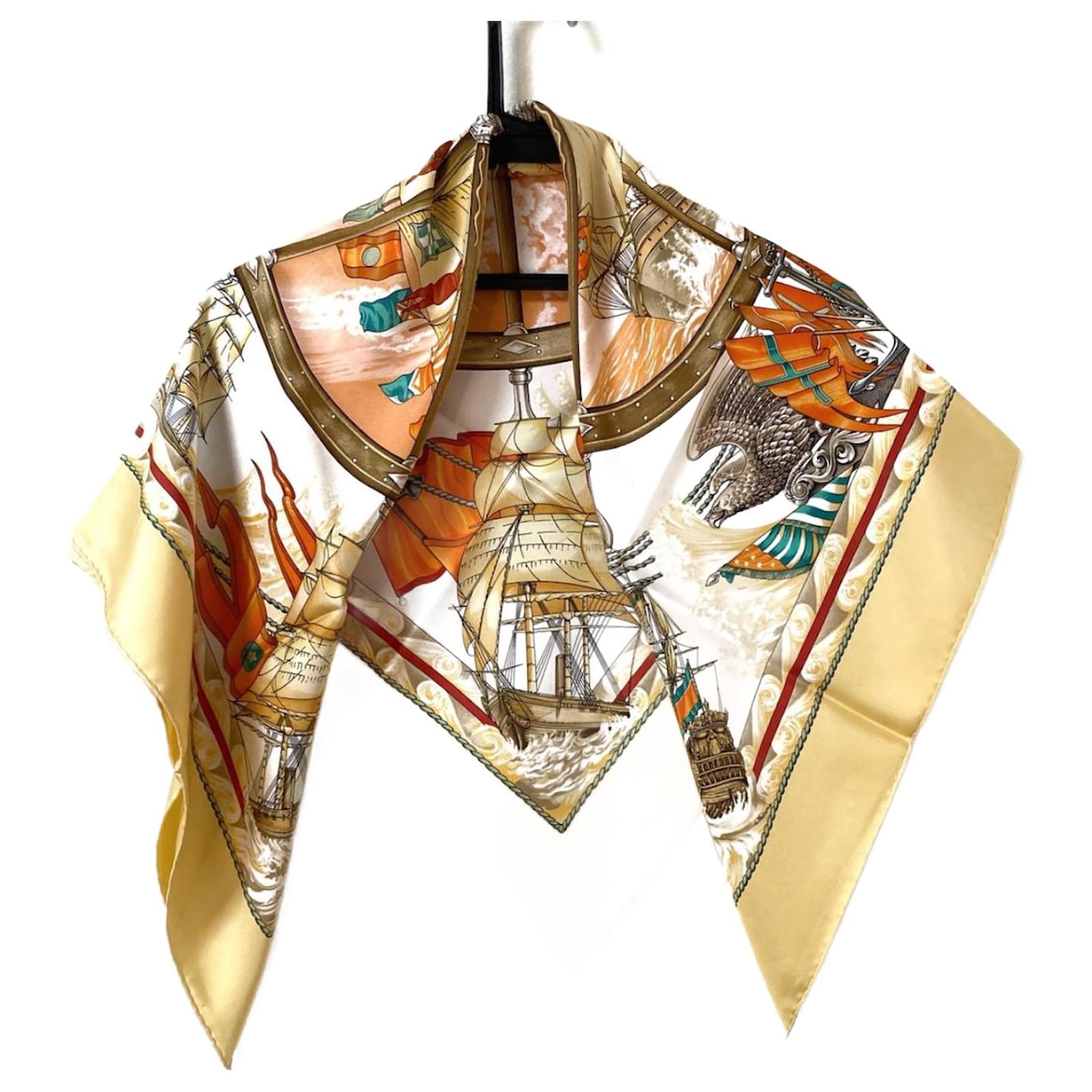 HERMÈS CARRÉ 90 Soie Multicolore ref.700059 - Joli Closet