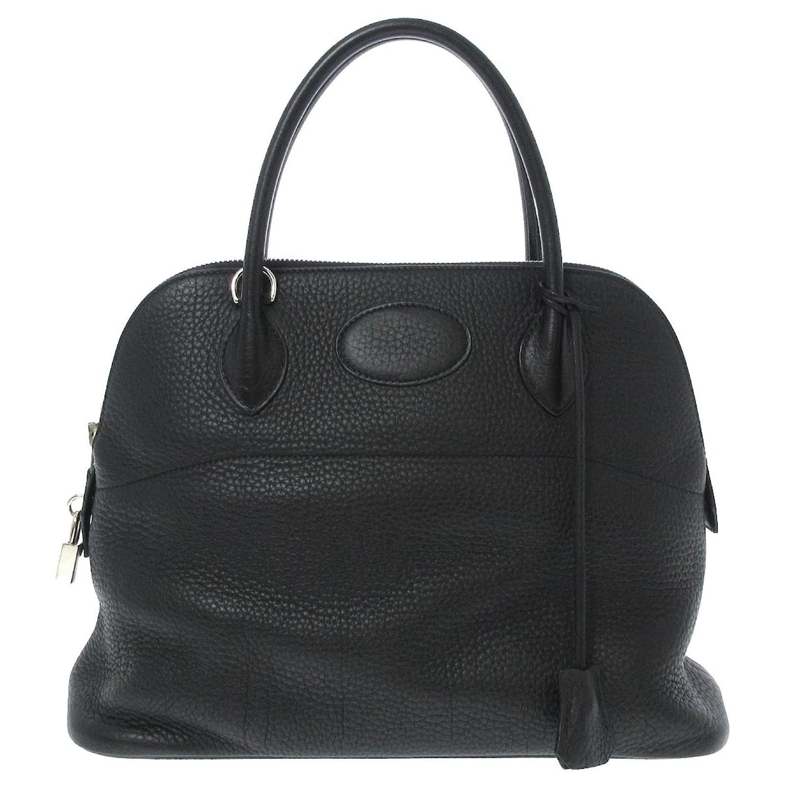 Hermès Hermes Bolide Cuir Noir ref.700099 - Joli Closet