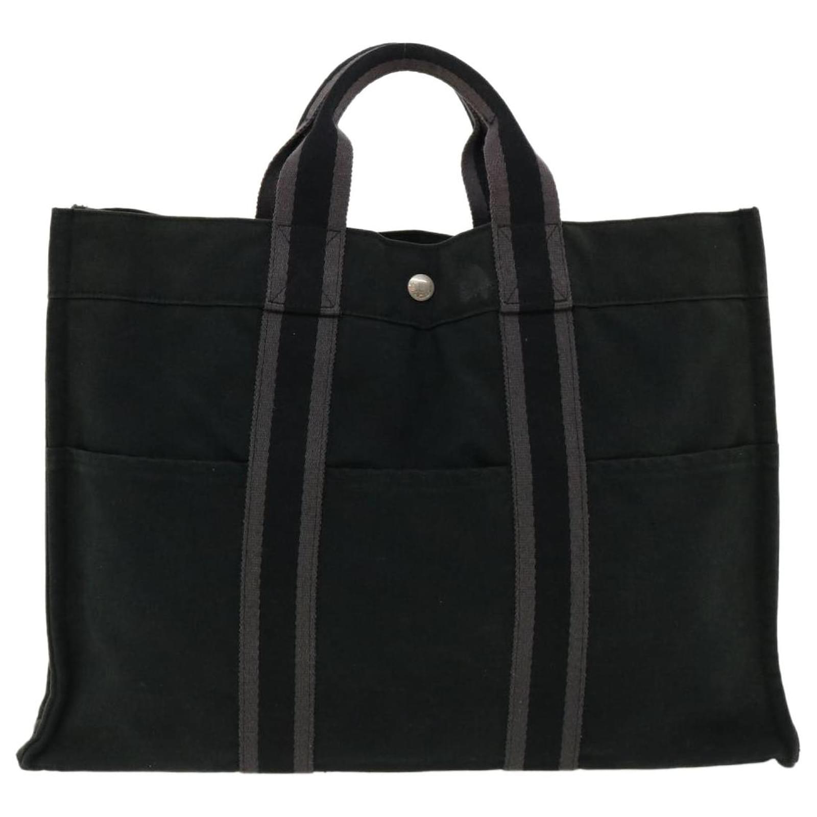 Hermès Herline Black Cotton ref.700864 - Joli Closet