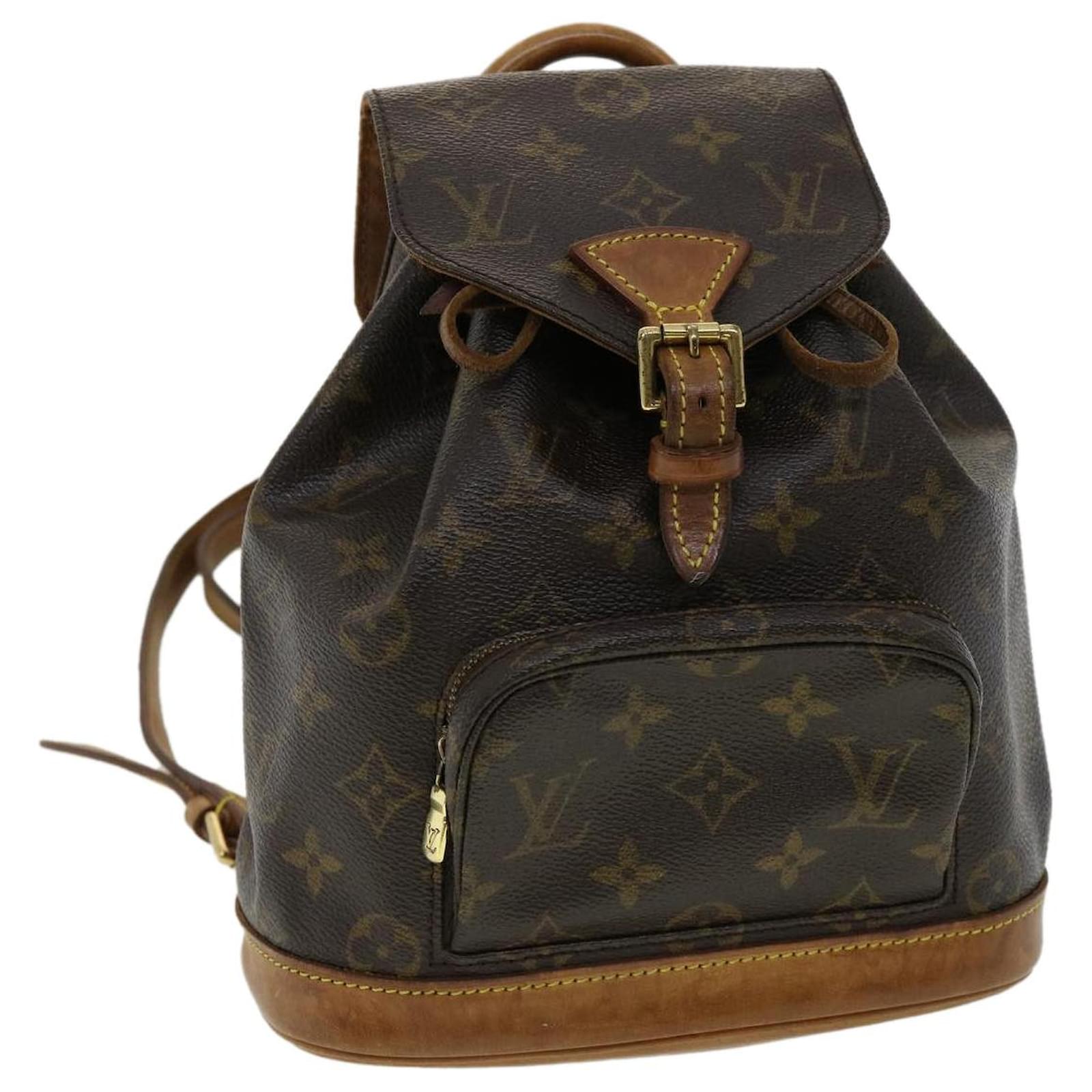 Louis Vuitton Montsouris Braun Leinwand ref.701026 - Joli Closet