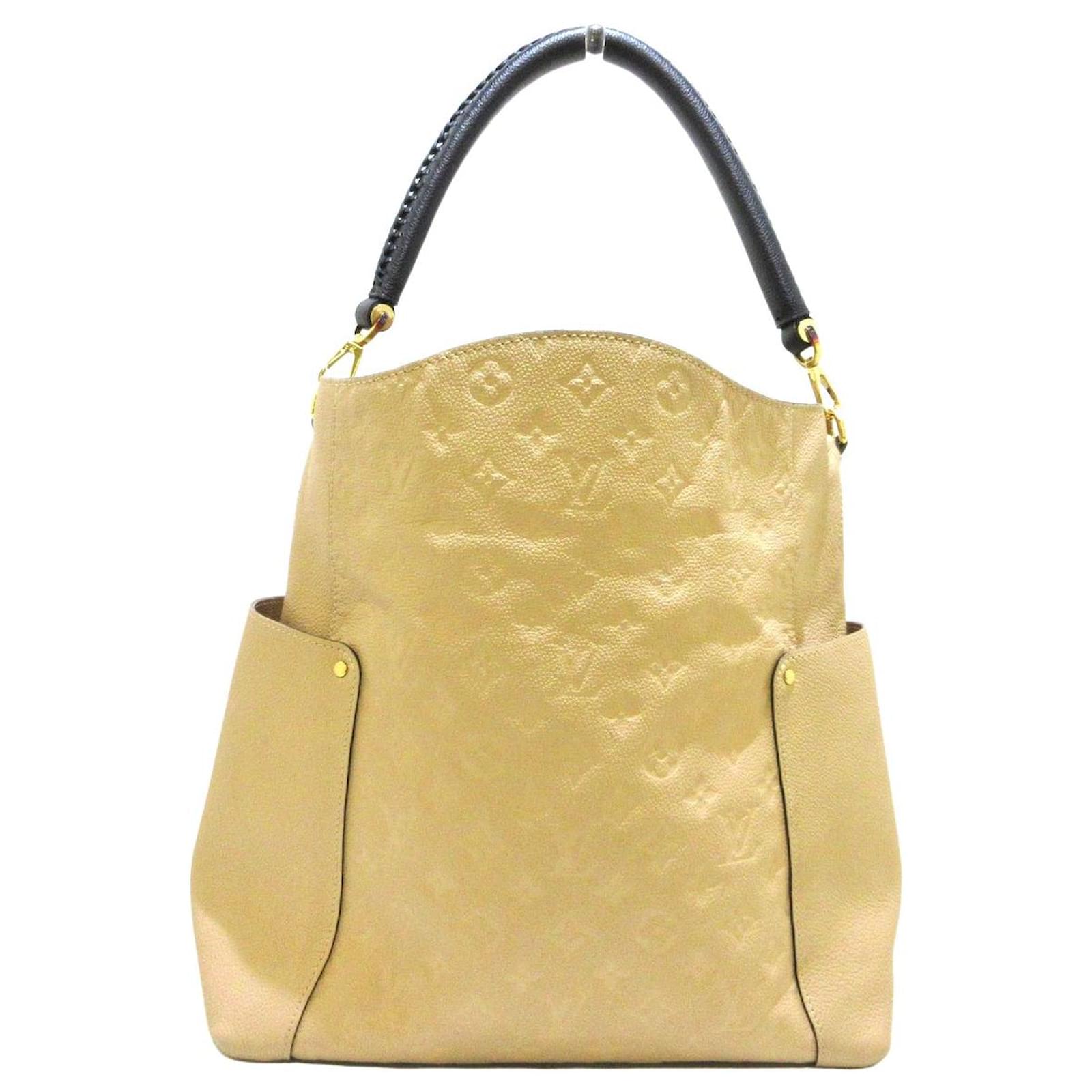 Louis Vuitton Bagatelle Beige Leder ref.701170 - Joli Closet