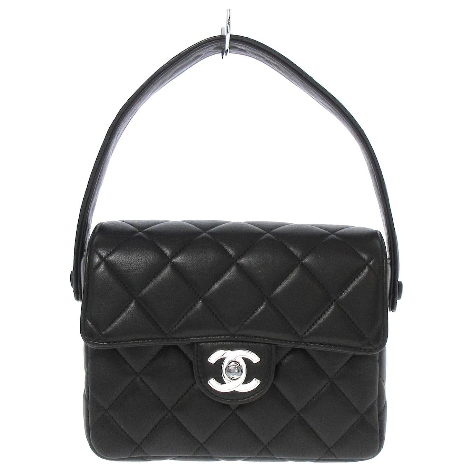 Chanel Matrasse Cuir Noir ref.701310 - Joli Closet