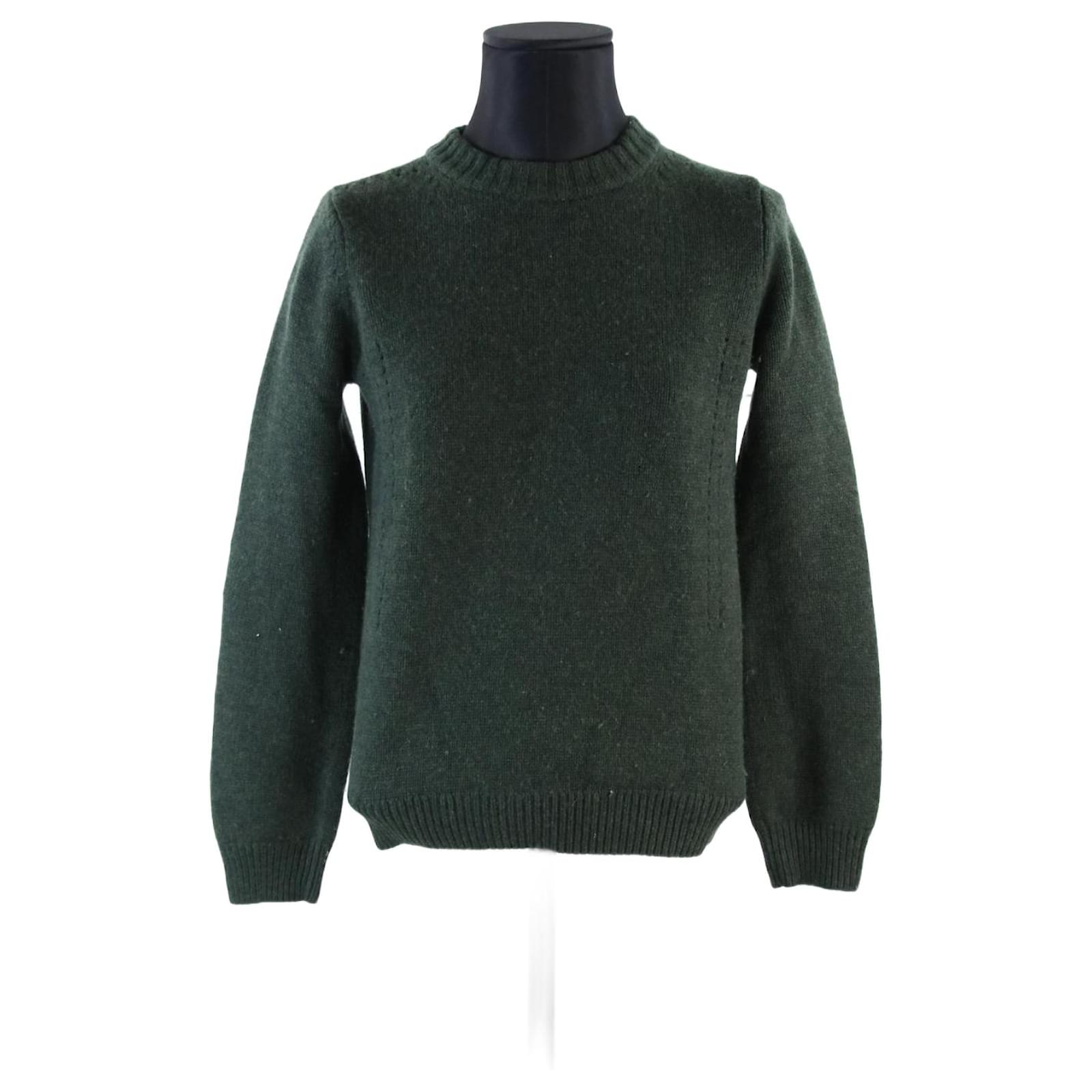 Suéter/Cárdigan Apc 36 Caqui Lana ref.701652 - Joli Closet
