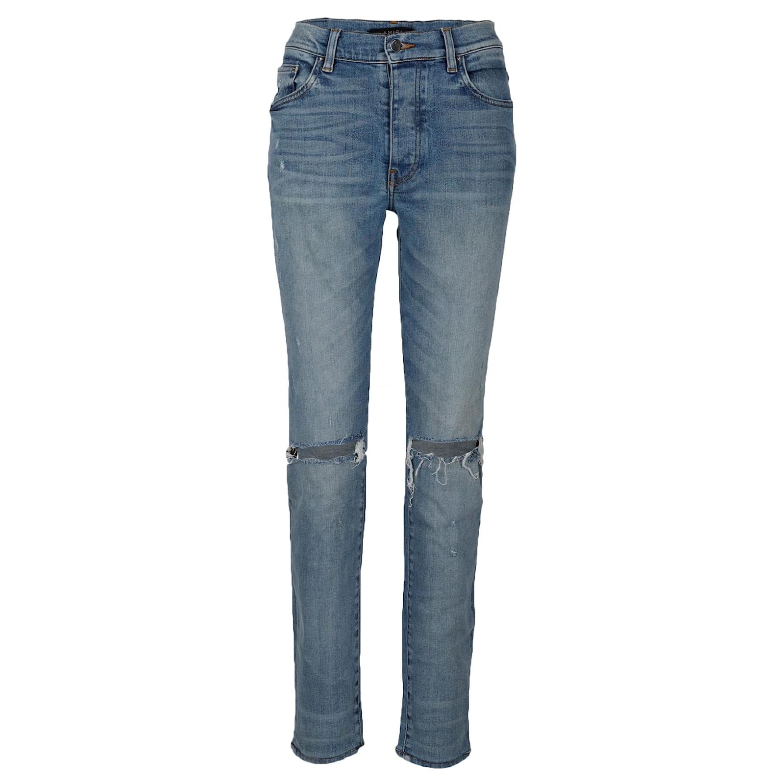 Amiri Broken Jeans Blue ref.702822 - Joli Closet