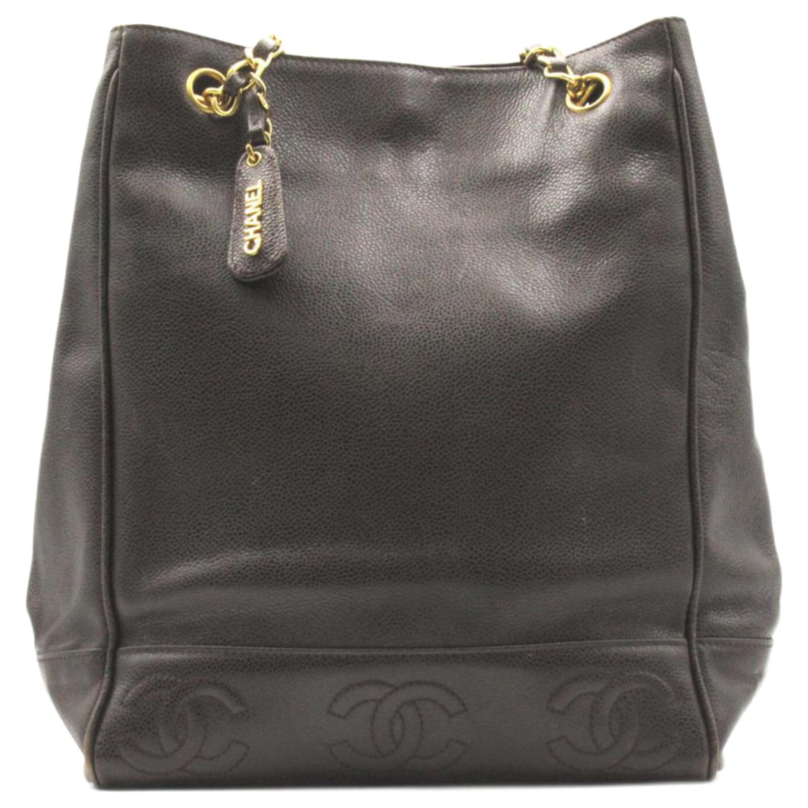 Sac Chanel bandoulière en cuir ref.703102 - Joli Closet
