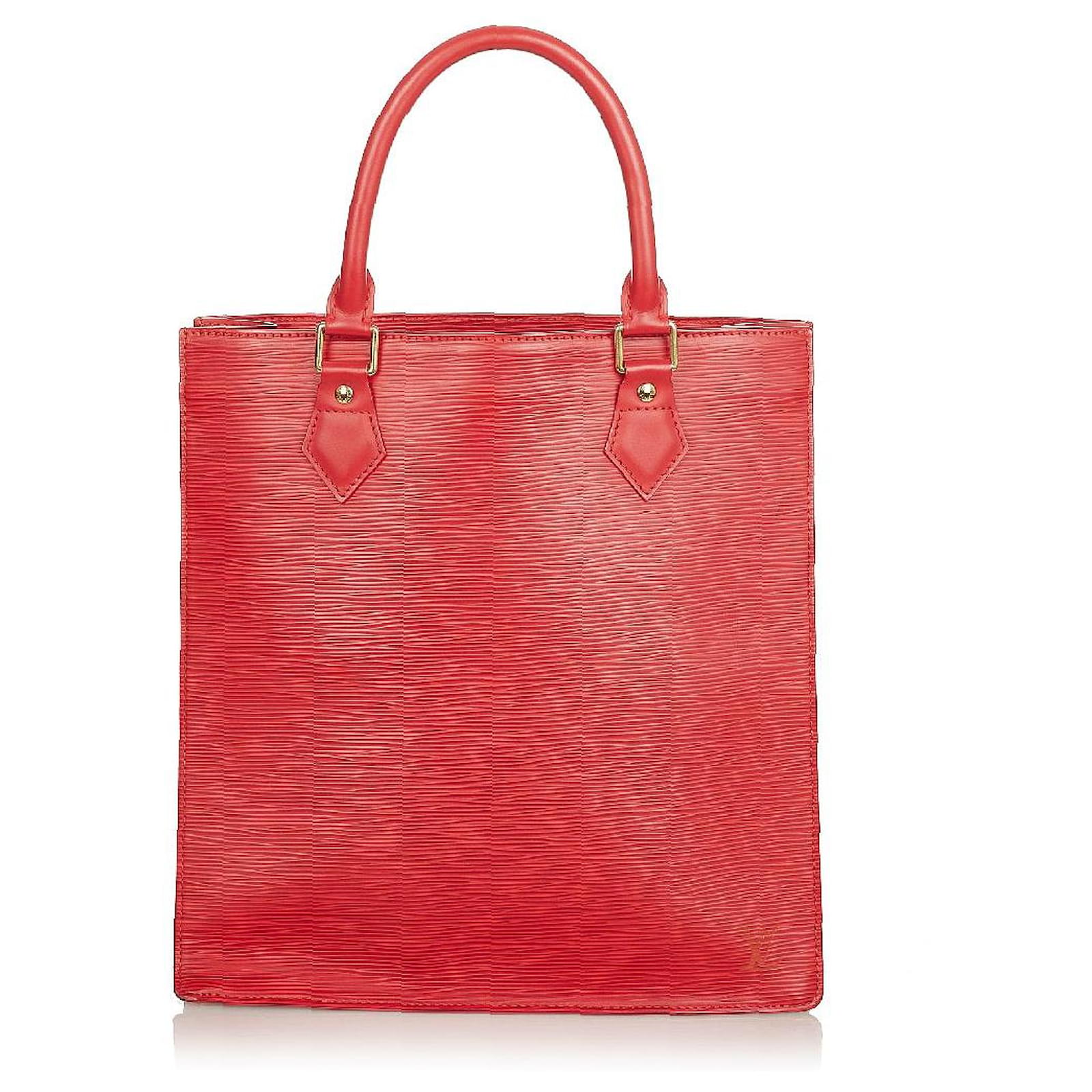 Louis Vuitton Epi Sac Plat PM Red ref.703781 - Joli Closet