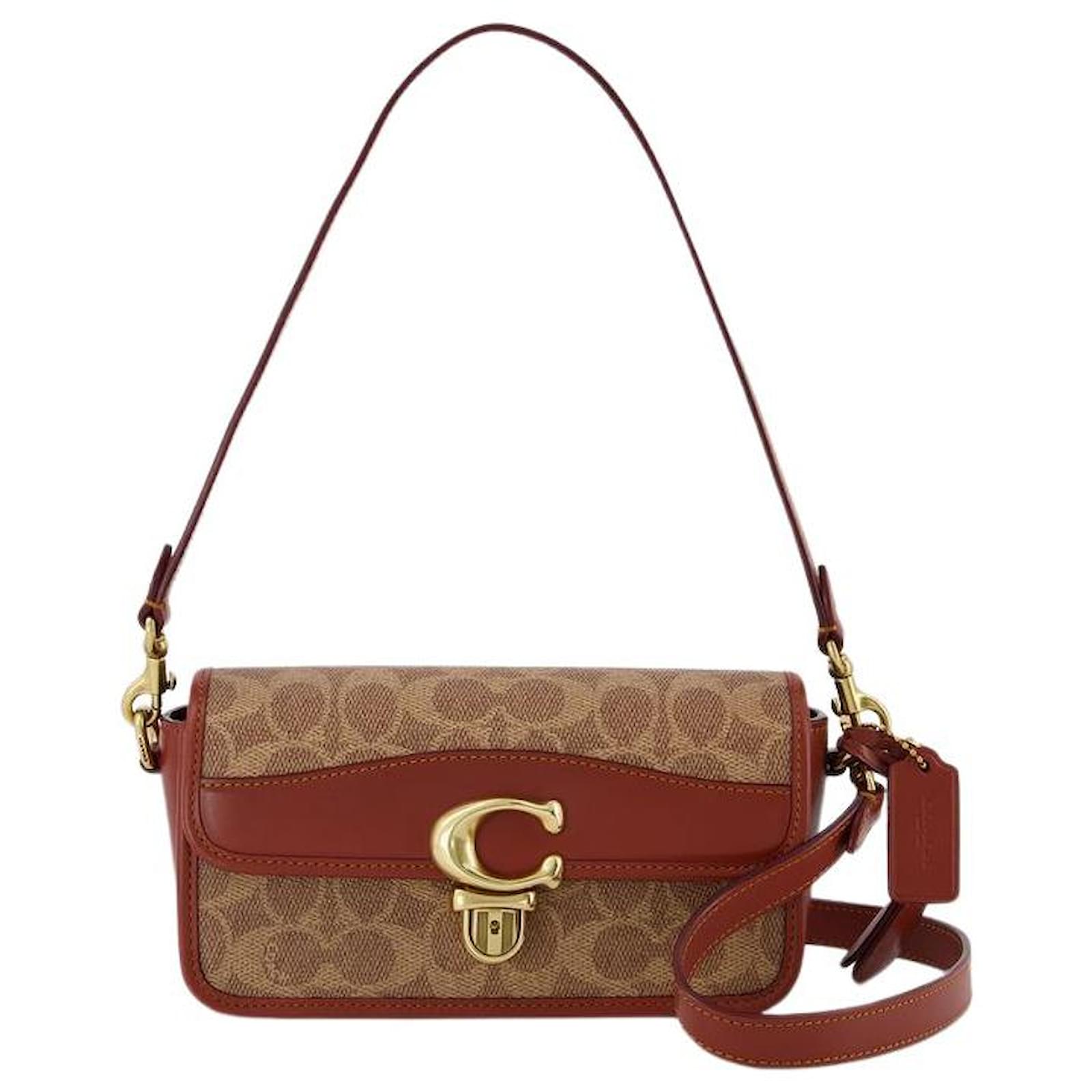 Coach Studio Brown Cloth ref.705157 - Joli Closet