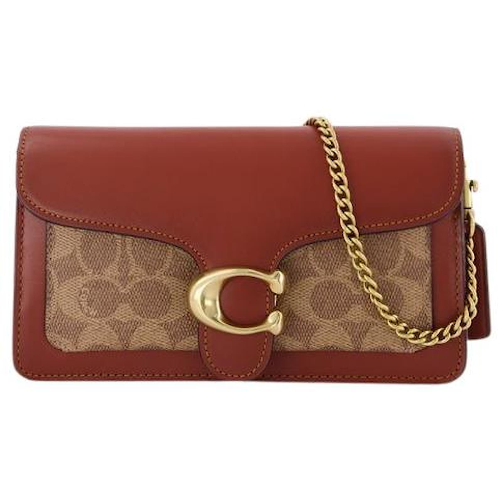 Coach Studio Brown Leather ref.705158 - Joli Closet