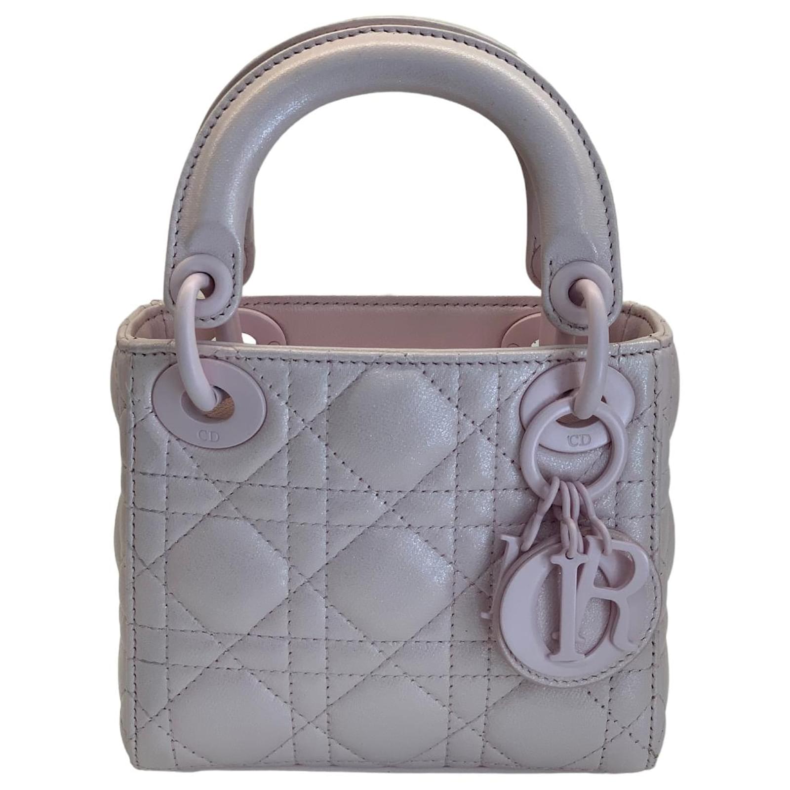 Christian Dior Handbags Pink Leather ref.708118 - Joli Closet