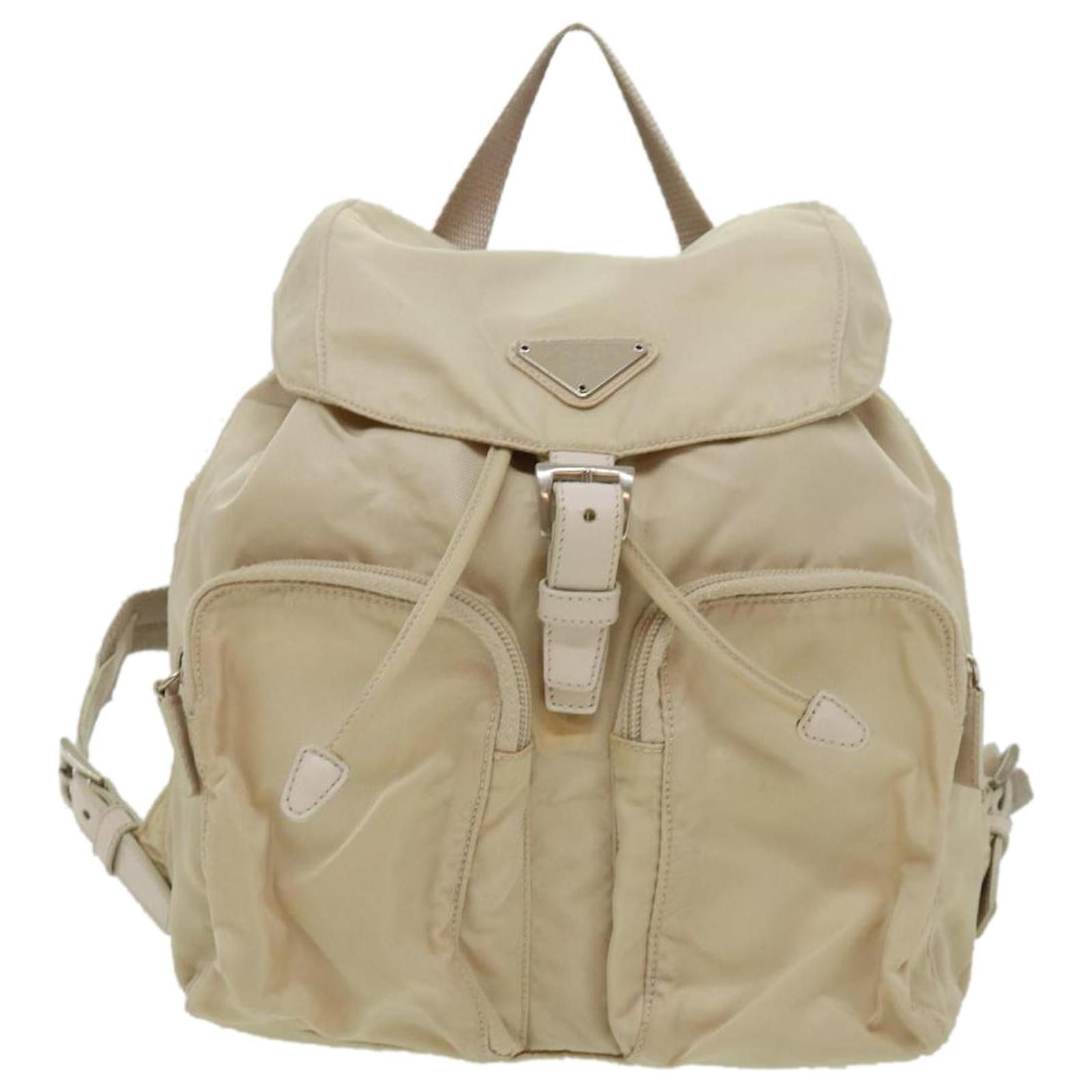 Prada Beige Synthetic ref.710038 - Joli Closet
